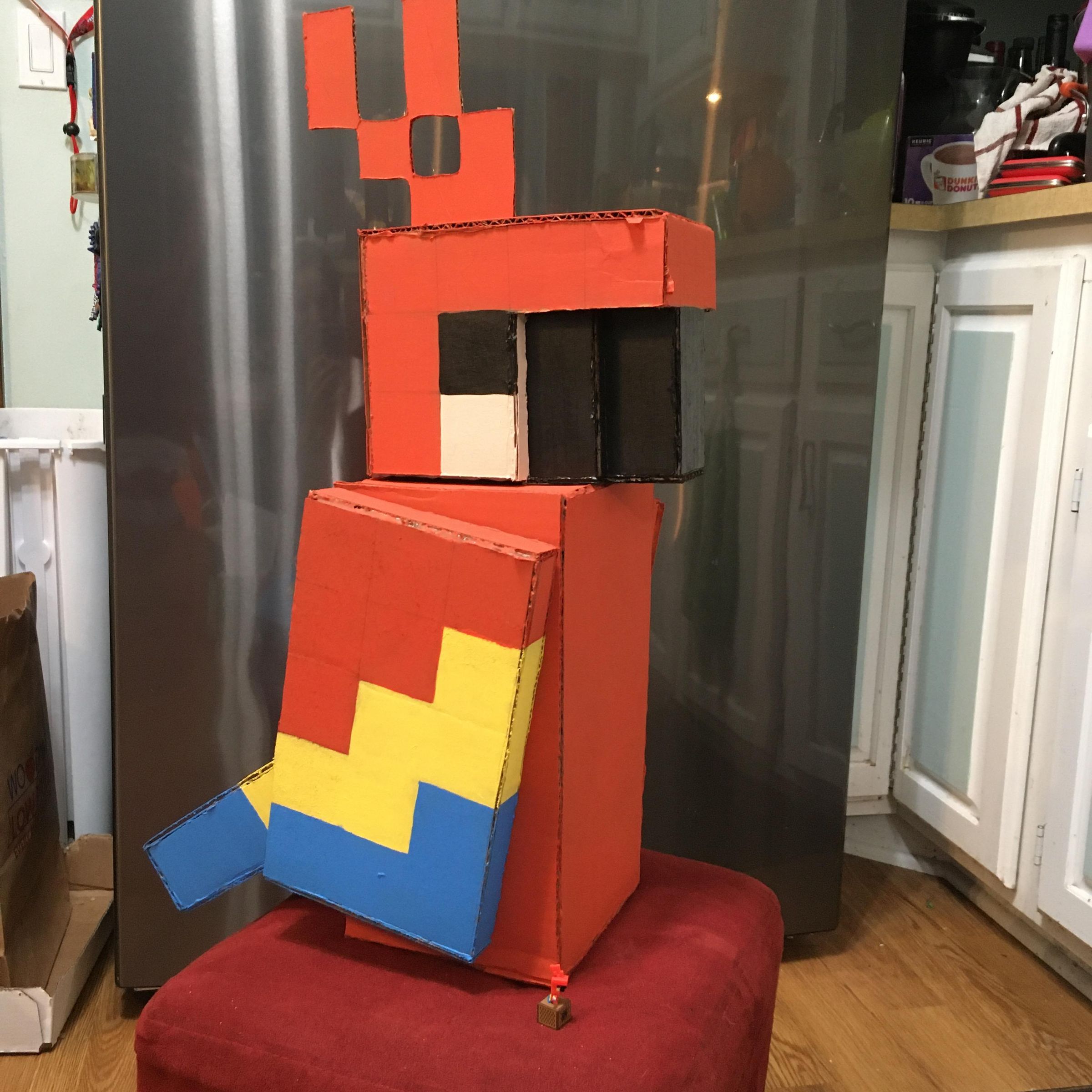 DIY Minecraft Parrot From Scratch Minecraft Papercraft, 53% OFF