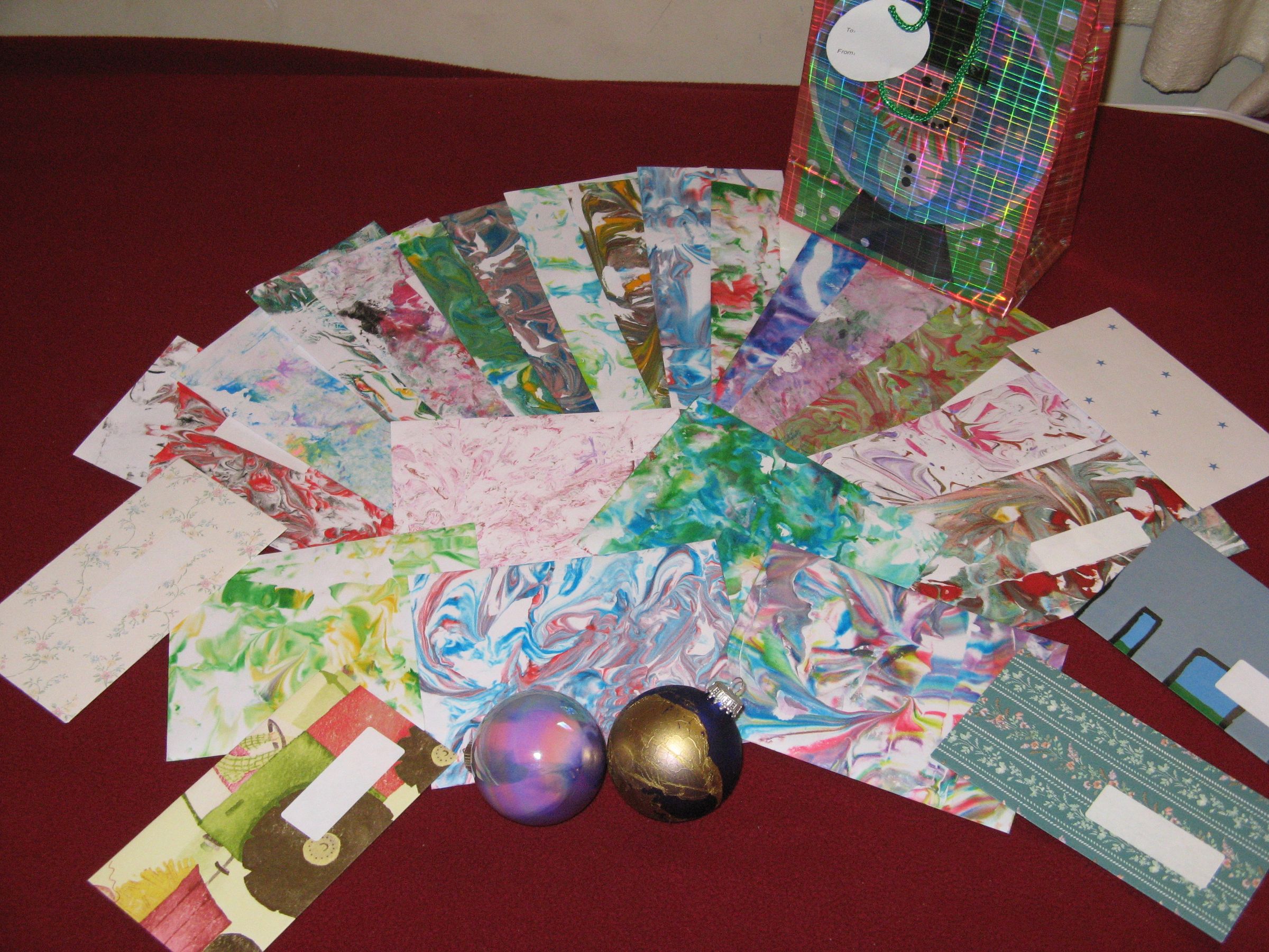 Shaving Cream N Dyes Envelopes and Notecards - Instructables