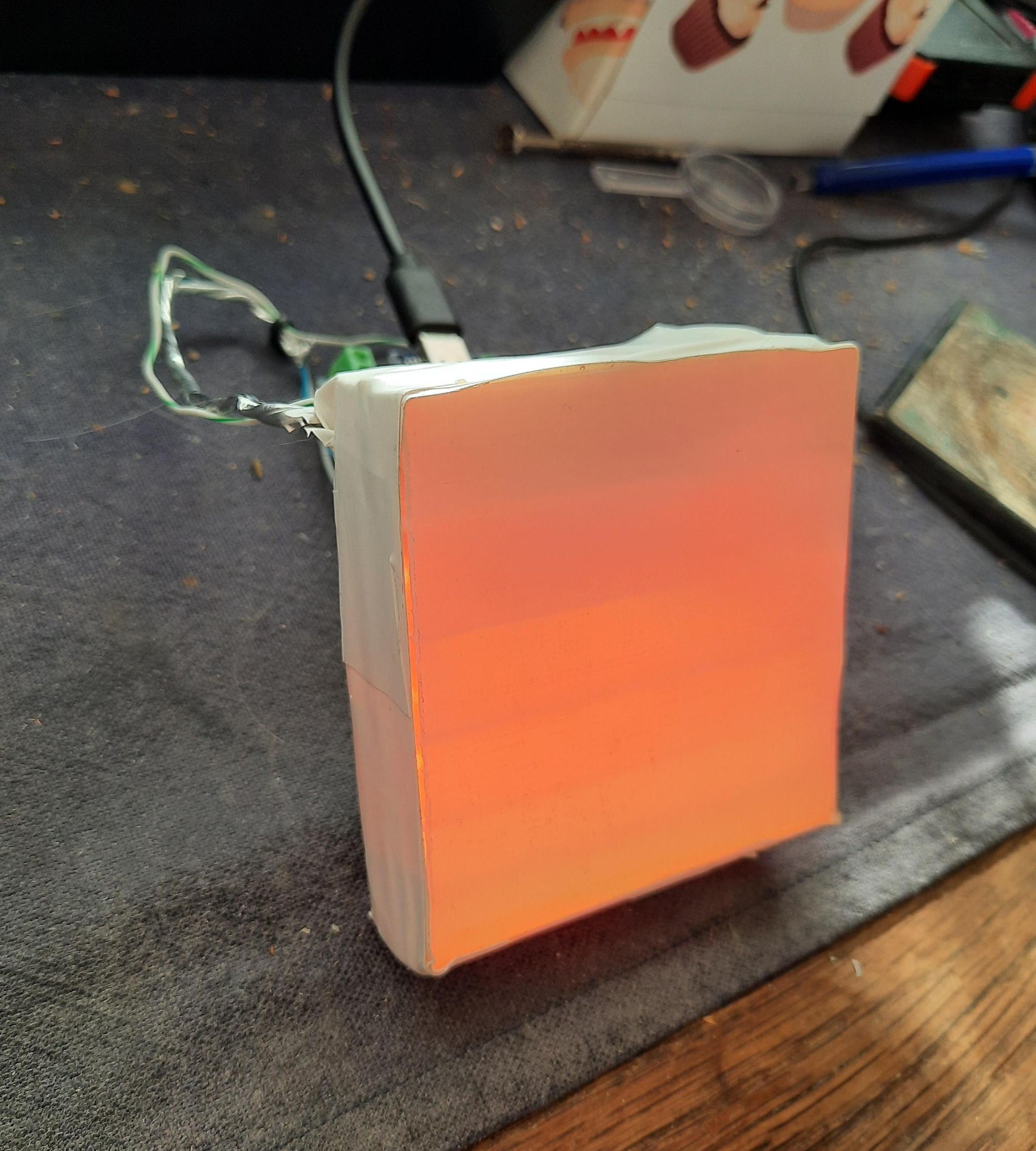 8x8 WS2812b Animated Fire Effect - Instructables