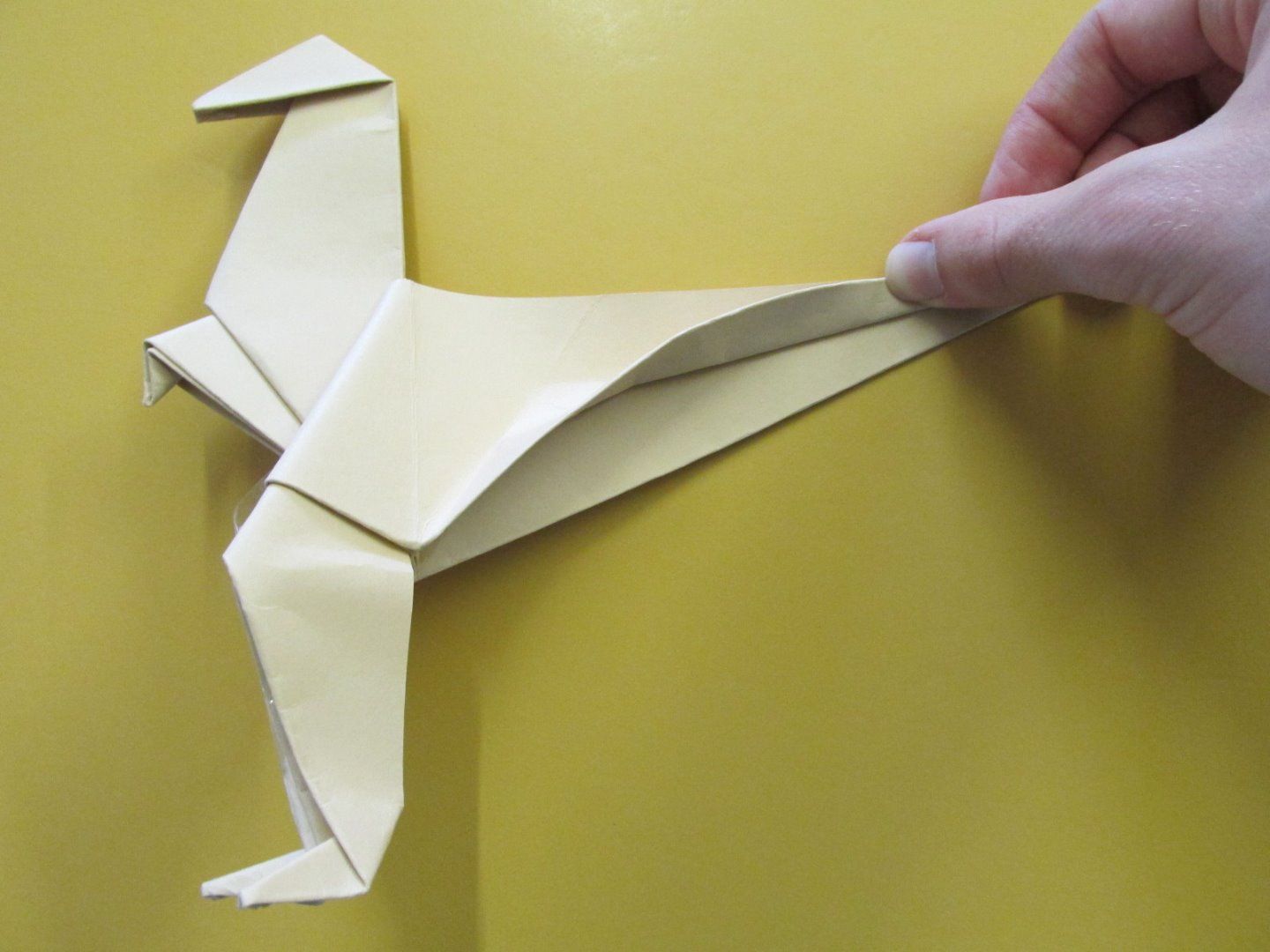 How to Fold an Origami Battle Droid From Star Wars : 24 Steps ...