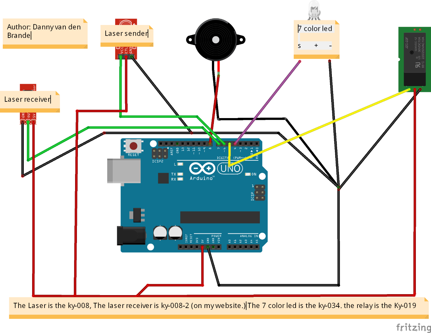 Cheap DIY LASER ALARM - Multi Functional! - Instructables