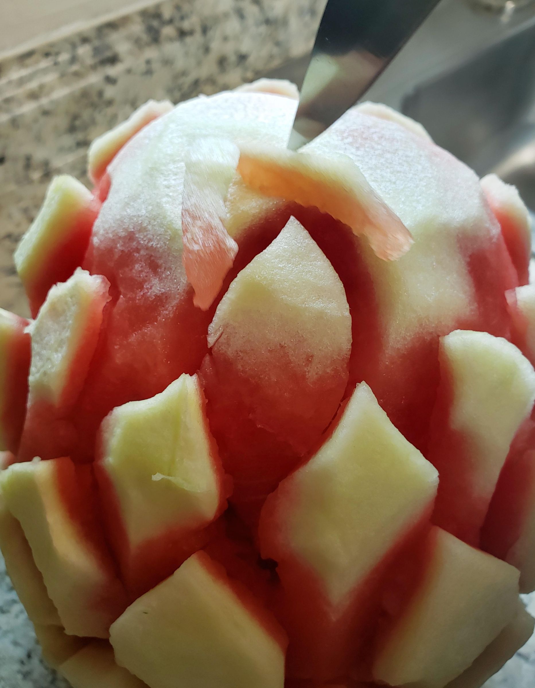 Watermelon Lotus Flower Carving! : 17 Steps (with Pictures) - Instructables