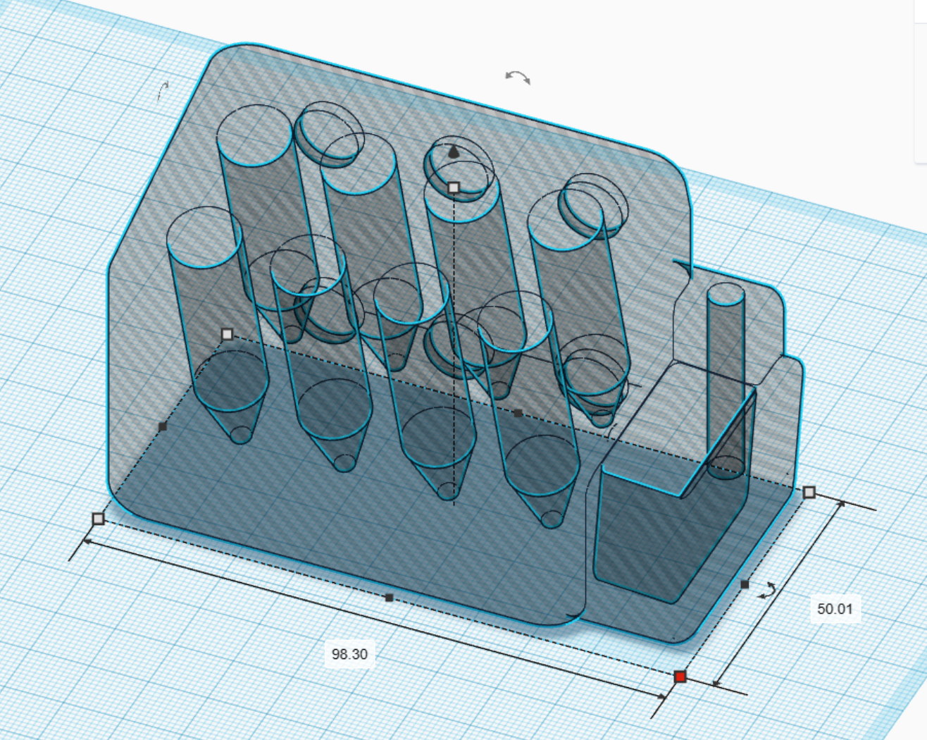3D Printed Purple Organizer for Precision Screwdrivers -or- P.O.P.S ...