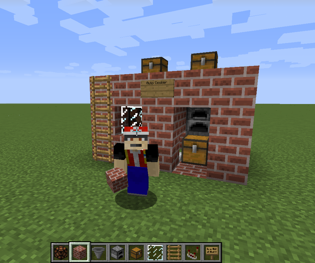 Minecraft - Auto-Furnace : 6 Steps - Instructables