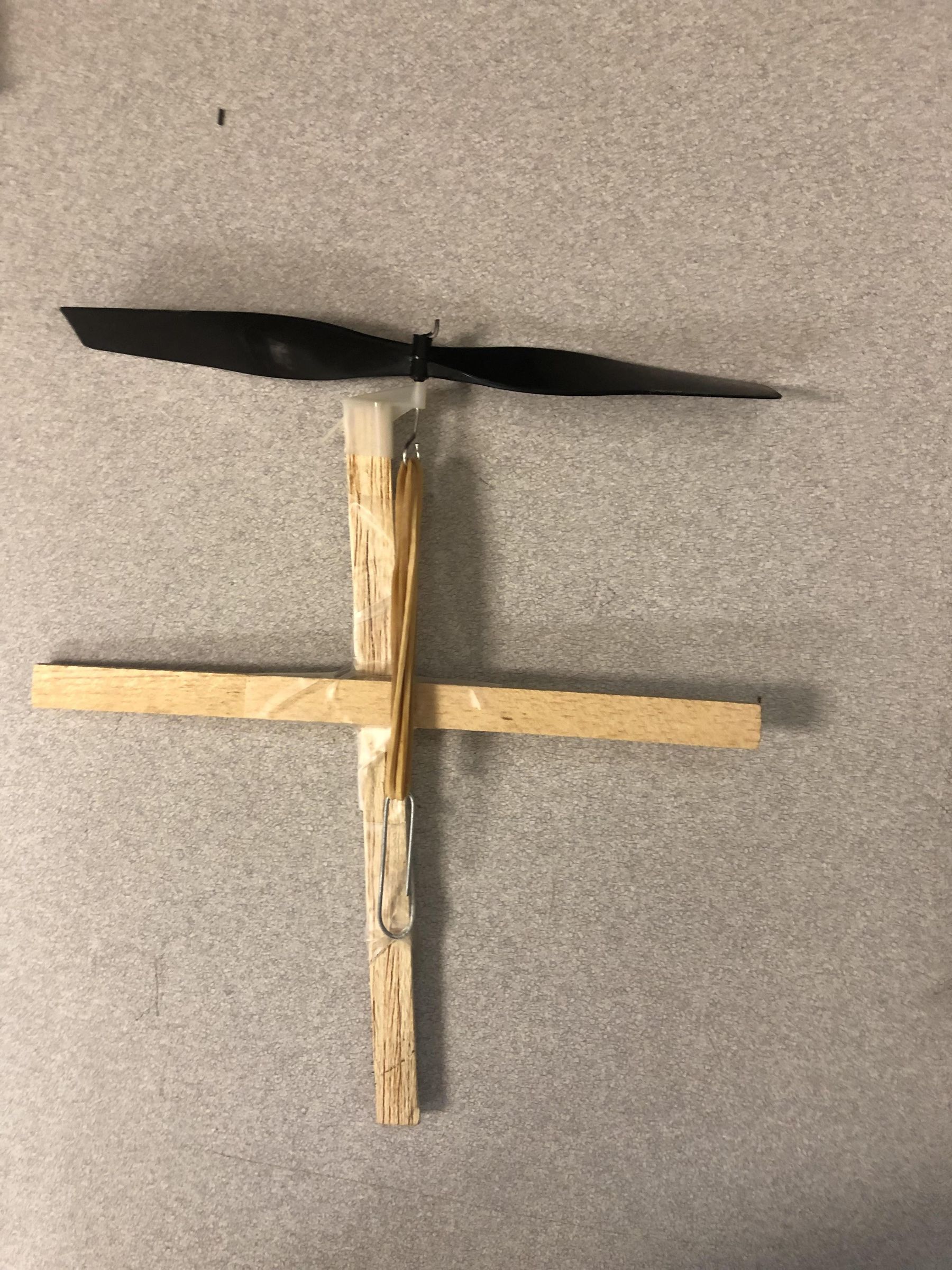 Rubber Band Helicopter- Engineering Principles- Cy Koppang : 5 Steps ...