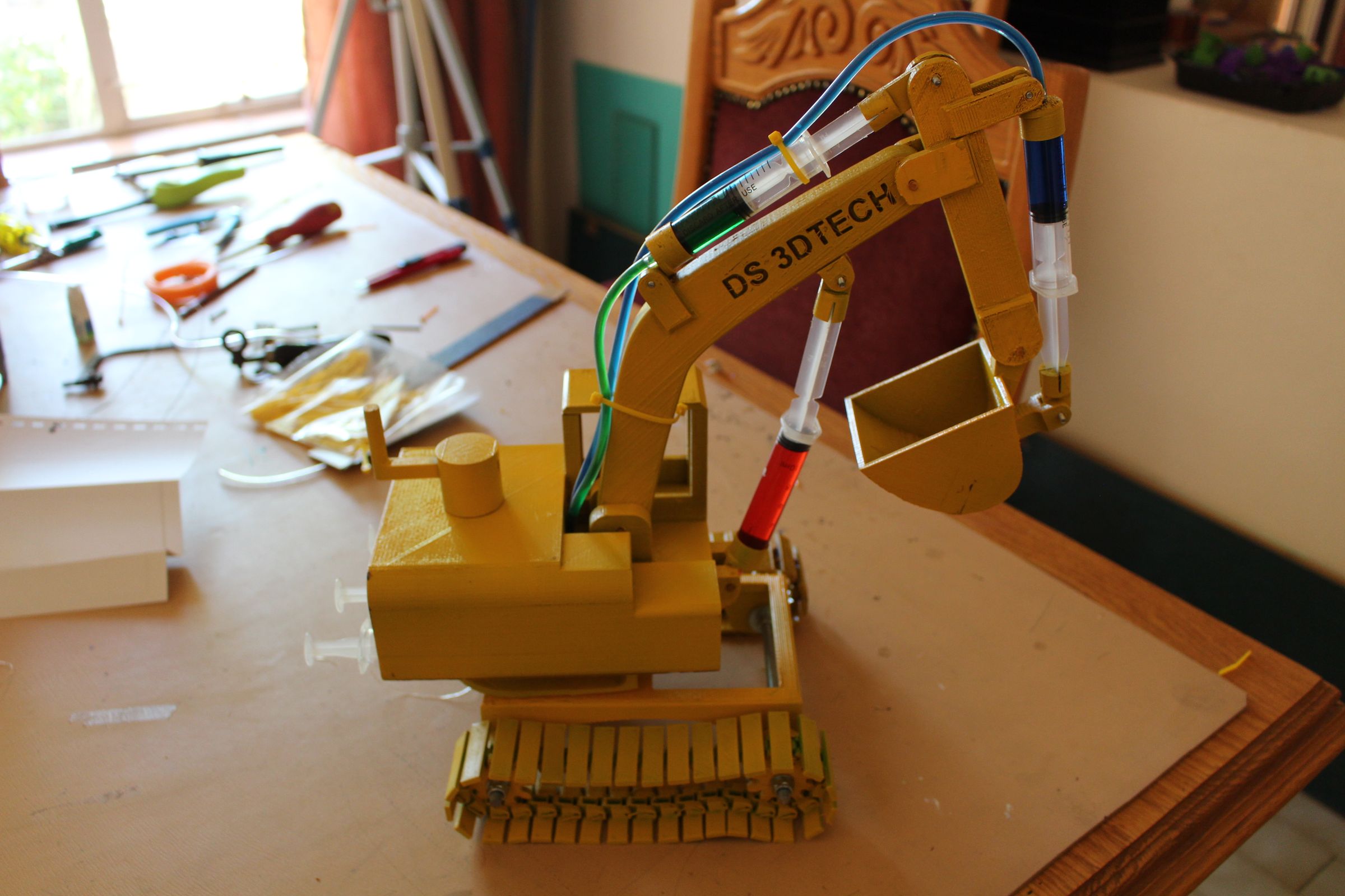 3D Printed Excavator : 15 Steps (with Pictures) - Instructables