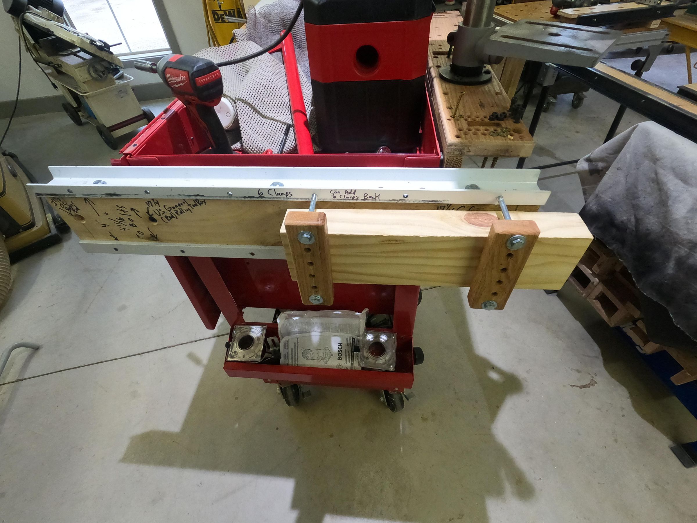 Multi-Clamp Glue-Up Jig for Fabricating DIY Wood Beams AKA a ...