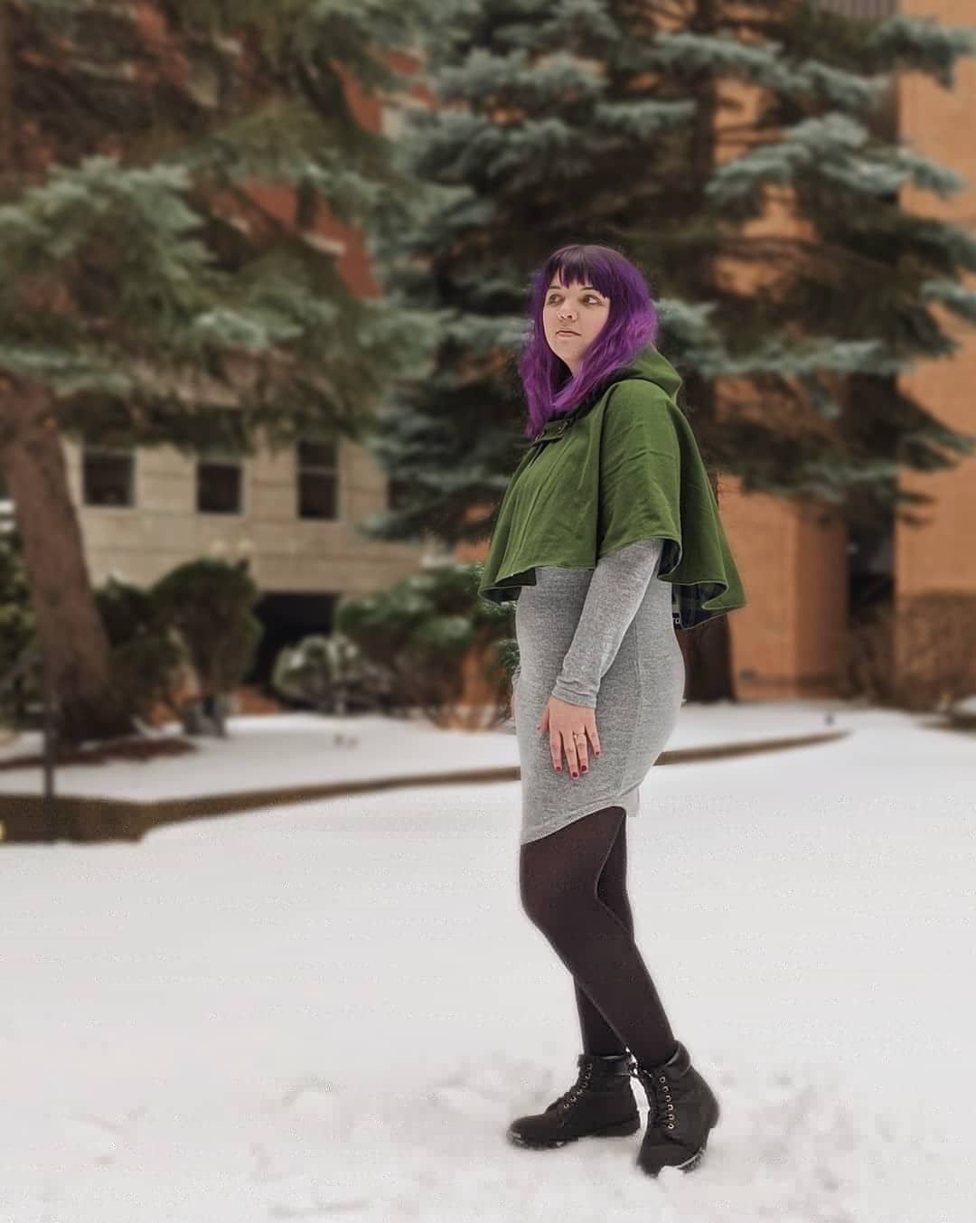 Cozy Reversible Hooded Capelet : 14 Steps (with Pictures) - Instructables
