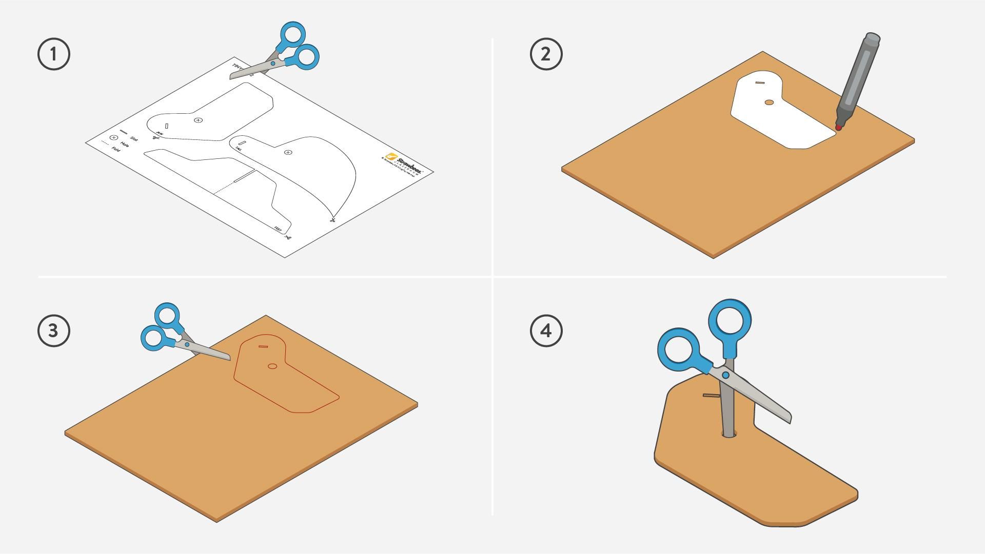 Animate a Roaring Tiny Rex Puppet : 12 Steps (with Pictures ...