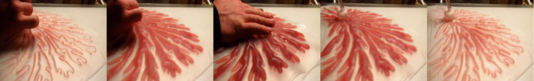Viscous Fingering: How to Make Fluid Channels in Silicone Membranes : 8 ...