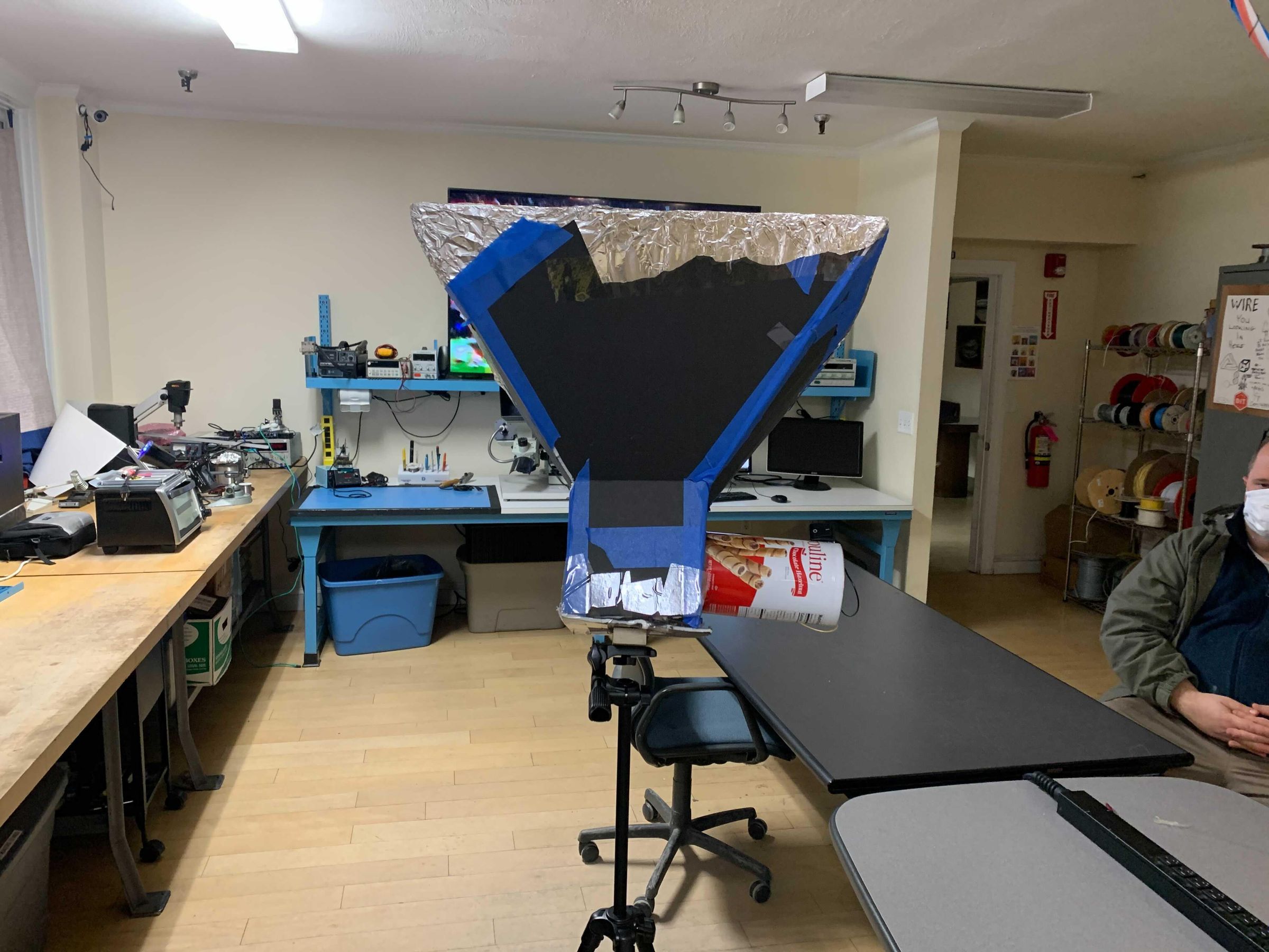 How to Make a Radio Telescope From Household Materials : 6 Steps ...