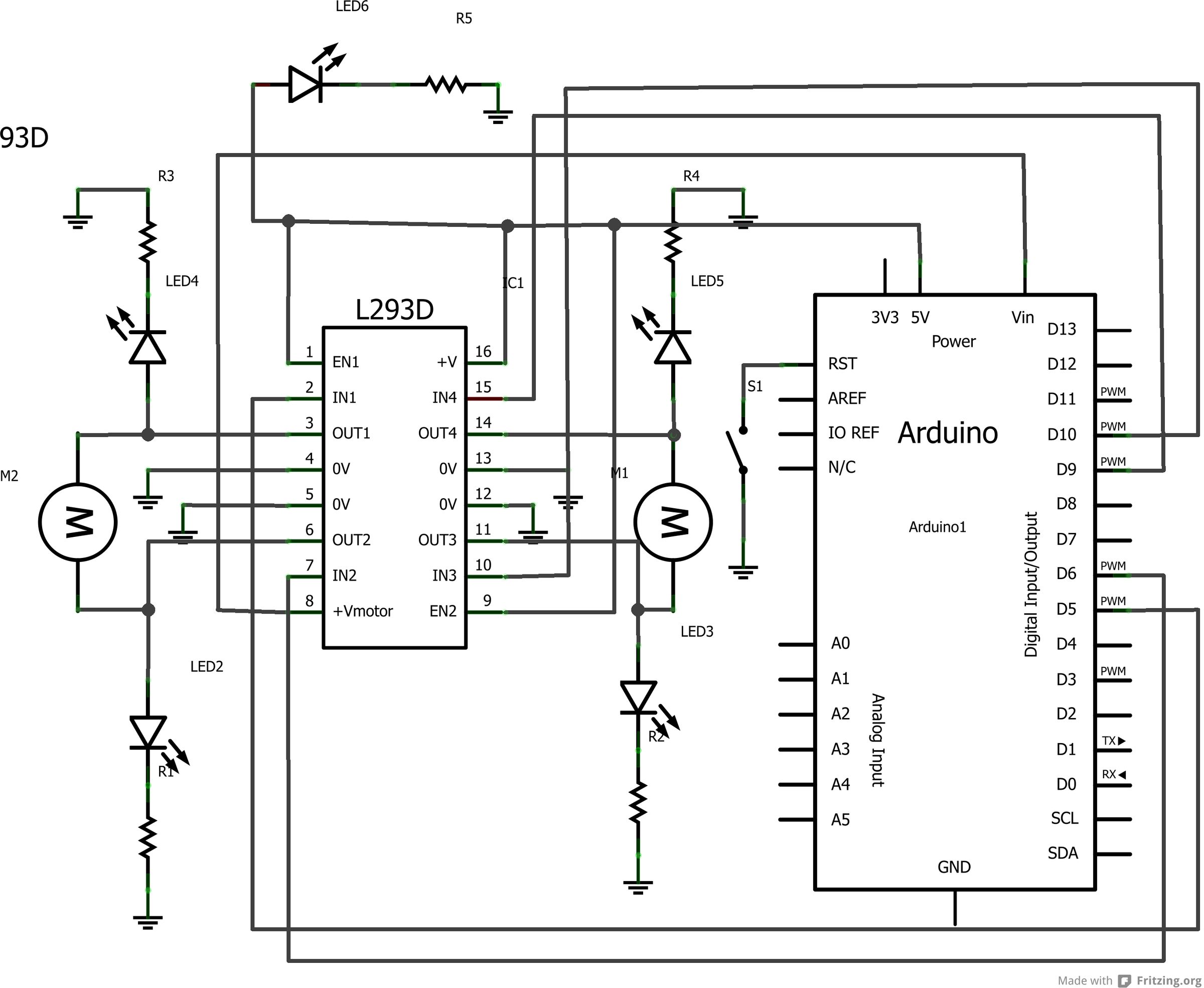 D-Motor Driver Shield (for Speed Control) - Instructables