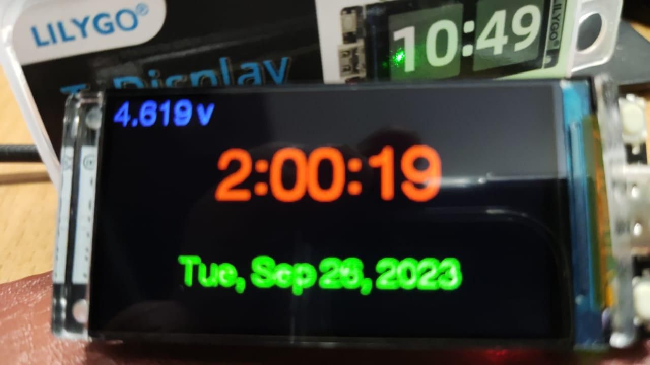 T-Display-S3 NTP Clock - Instructables