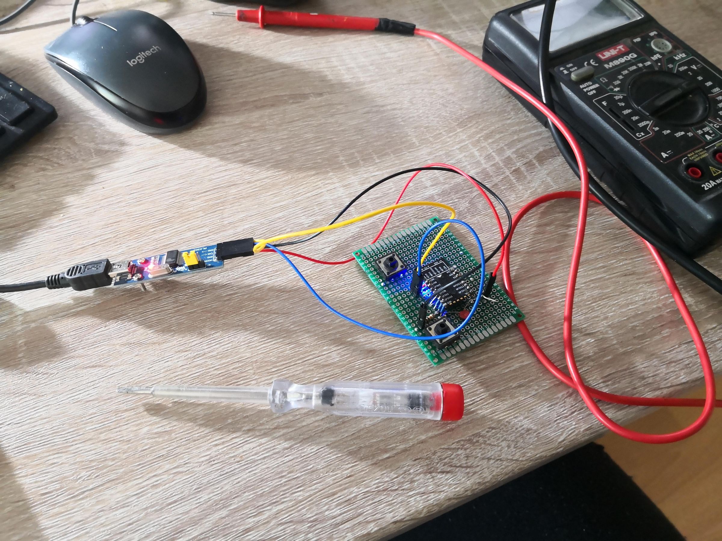 ESP-12F: ESP8266 Module - Minimal Breadboard for Flashing : 11 Steps ...