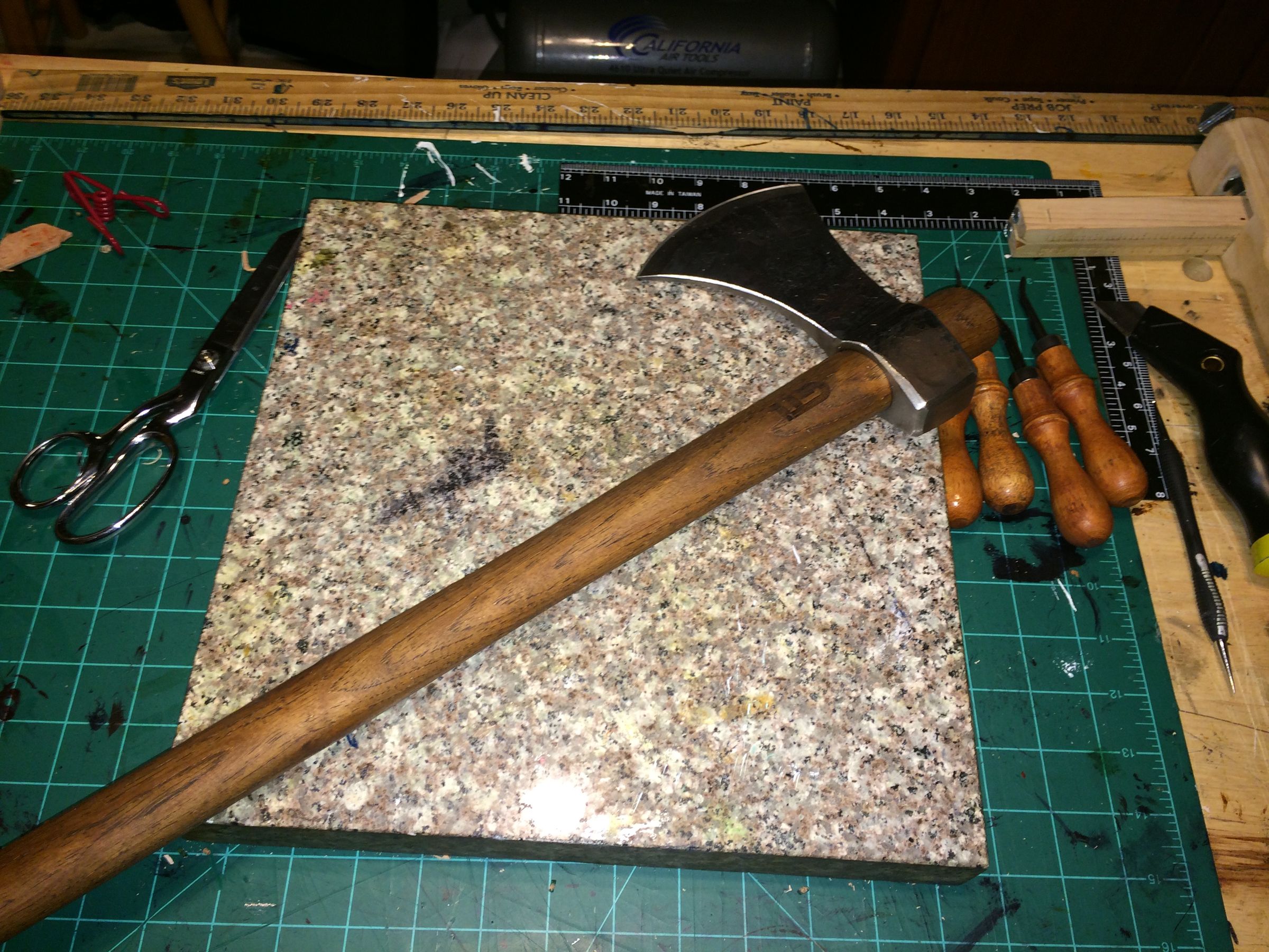 Tomahawk Sheath, Haft Wrap, and Belt Holster : 3 Steps - Instructables