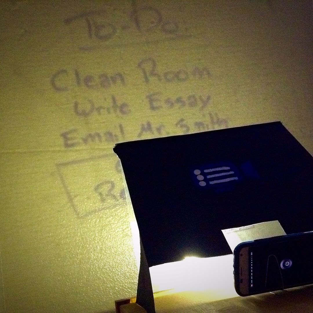Build an Automated Morning Reminders Projector : 8 Steps - Instructables