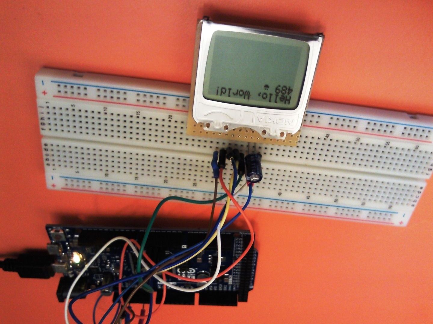 Salvaging a NOKIA 3310 LCD and Using It With Arduino : 6 Steps ...