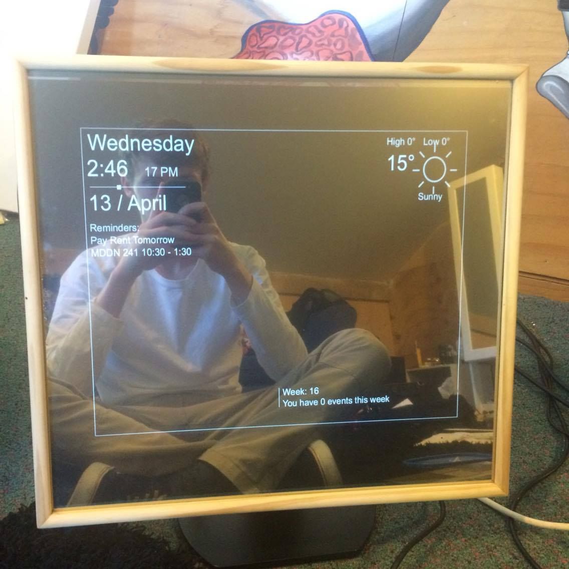 $100 Smart Mirror Pi : 6 Steps (with Pictures) - Instructables