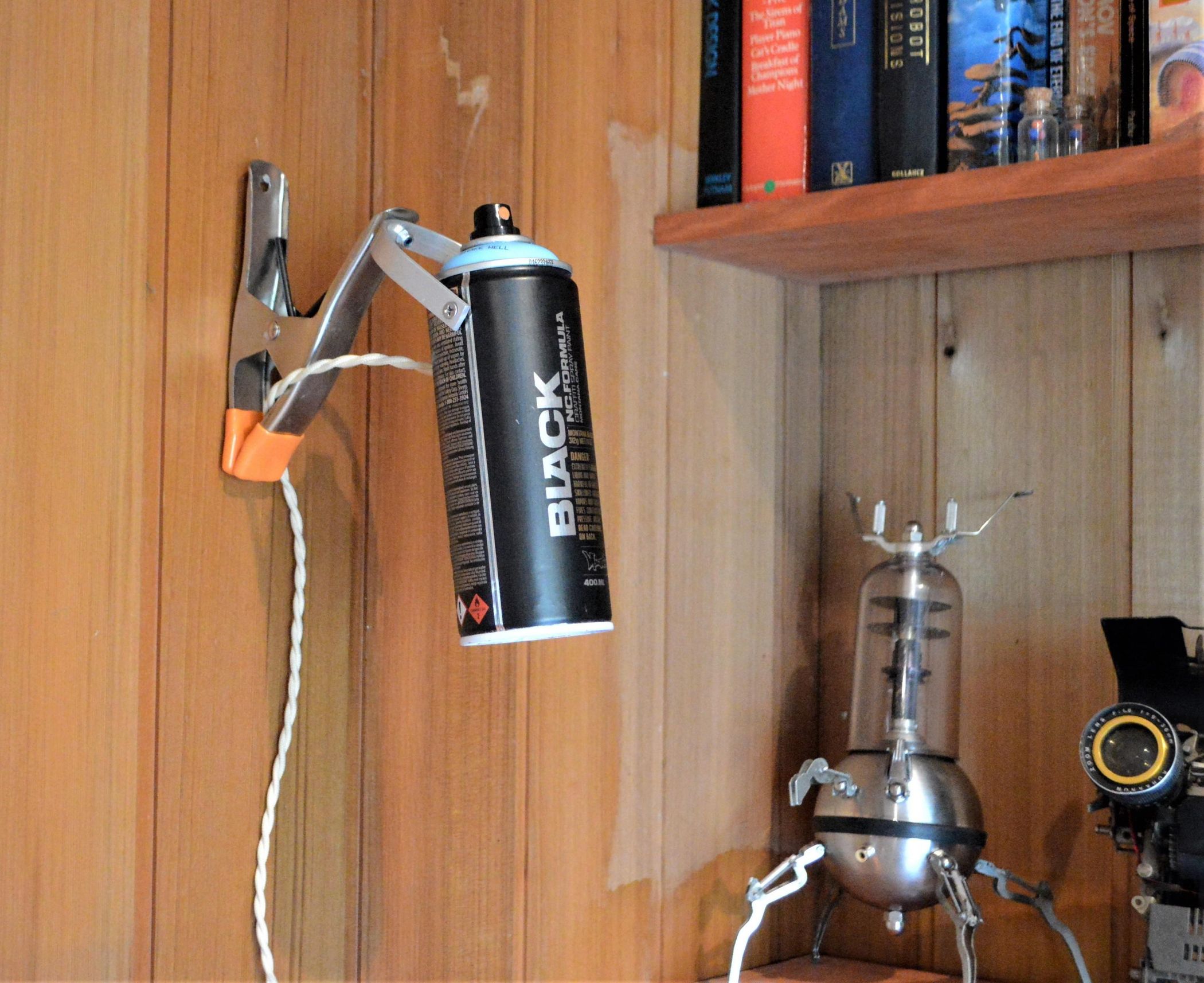 Lamp Made From a Paint Spray Can : 8 Steps (with Pictures) - Instructables