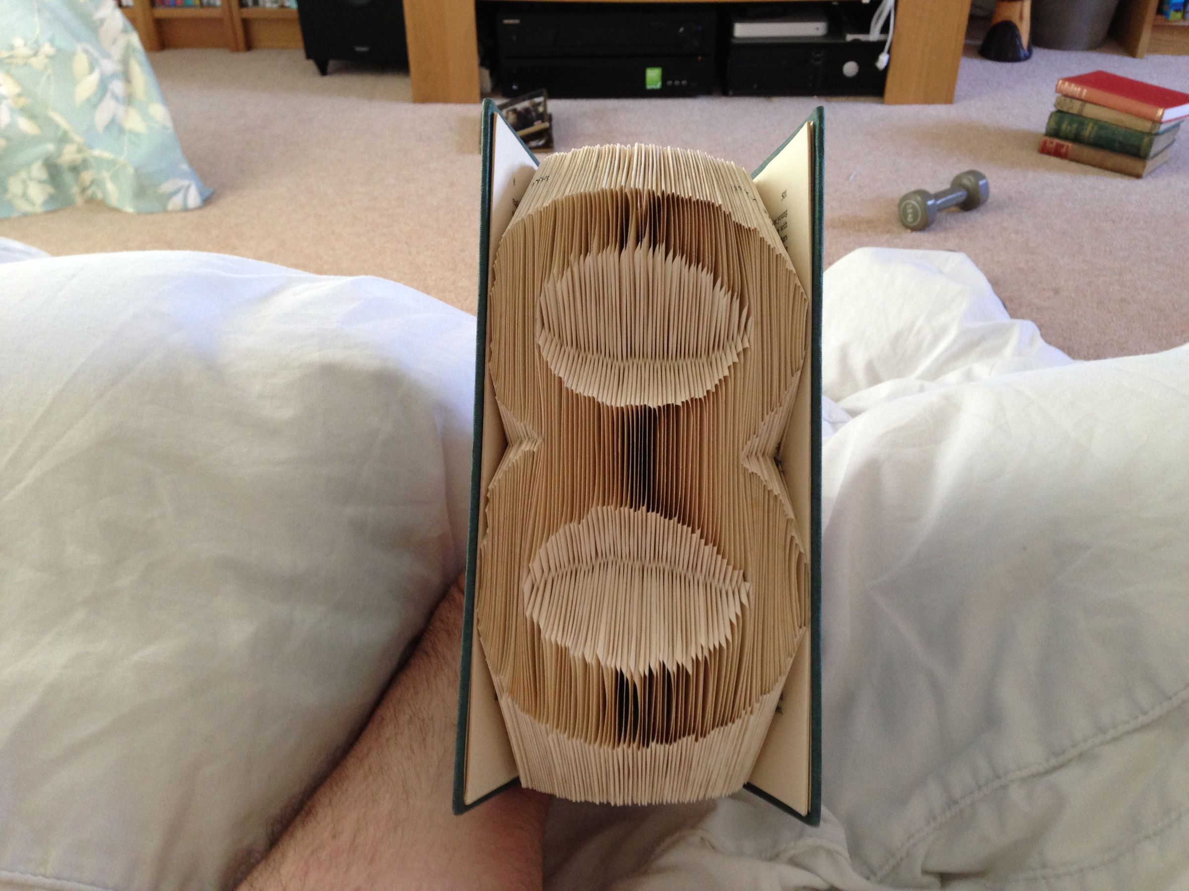 Folding Book Art - Wedding Table Numbers : 7 Steps (with Pictures ...