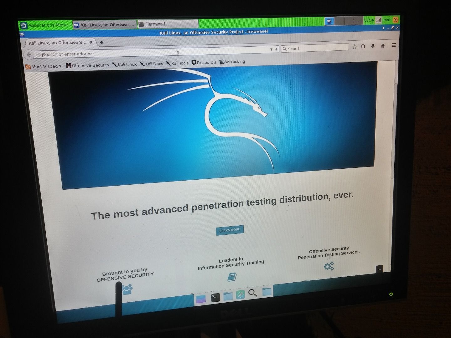 Kali Linux 2.0.1 on Raspberry Pi Model B Newest Kali Linux ARM Release ...