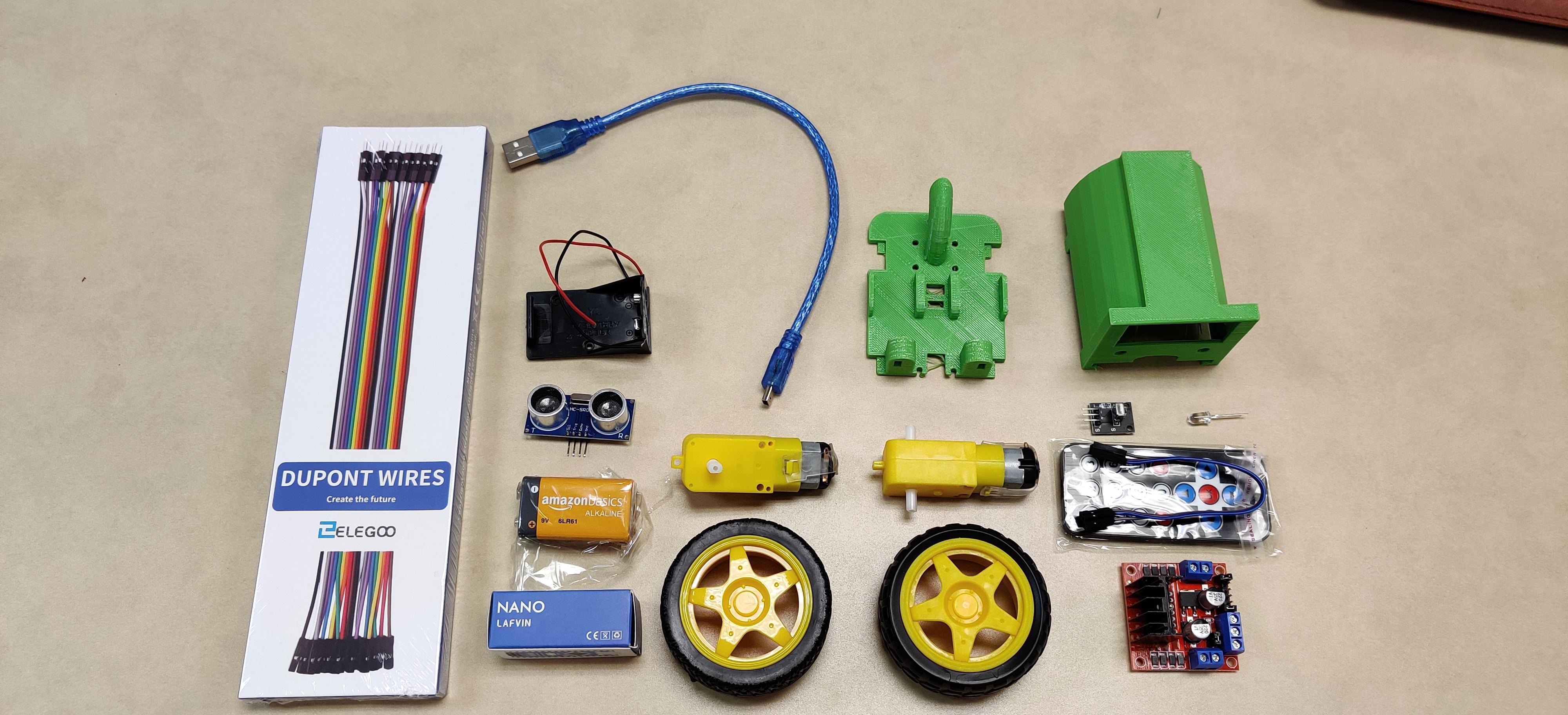 Arduino Nano Powered 3D Printed Robot Car. : 4 Steps - Instructables