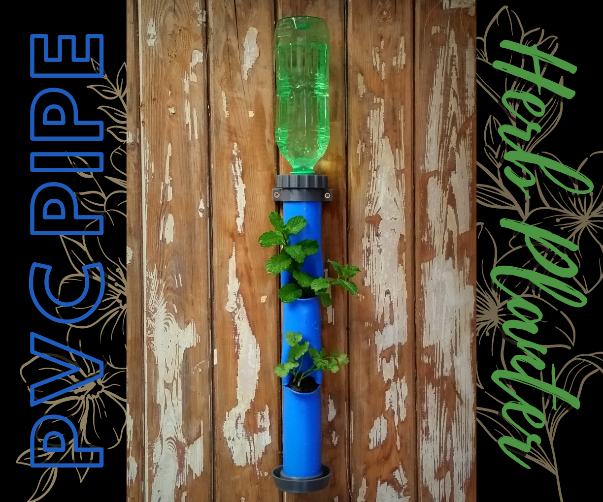 Self Watering PVC Pipe Planter : 10 Steps (with Pictures) - Instructables