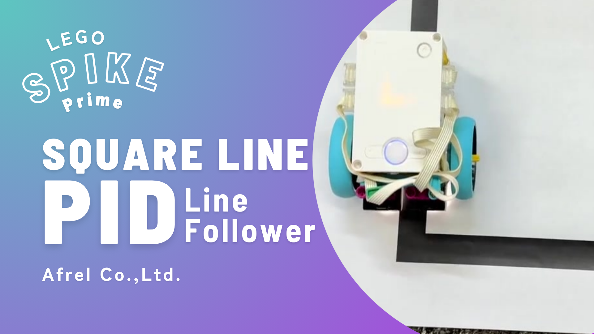 PID Control in C | SPIKE Prime Follows a Square Course : 6 Steps ...