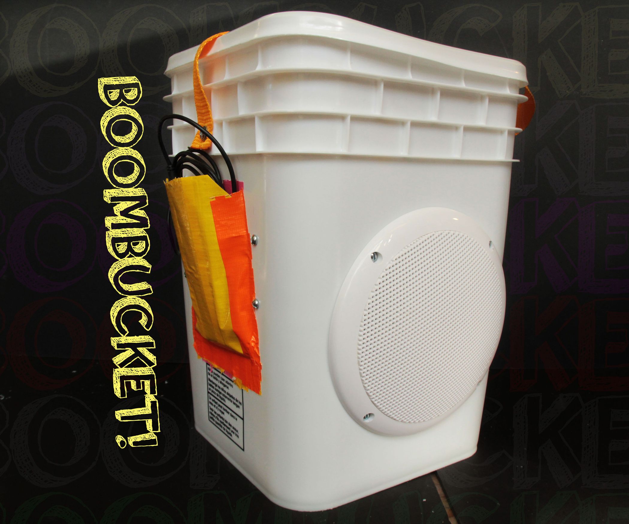 BoomBucket: the Boombox Bucket! : 9 Steps (with Pictures) - Instructables