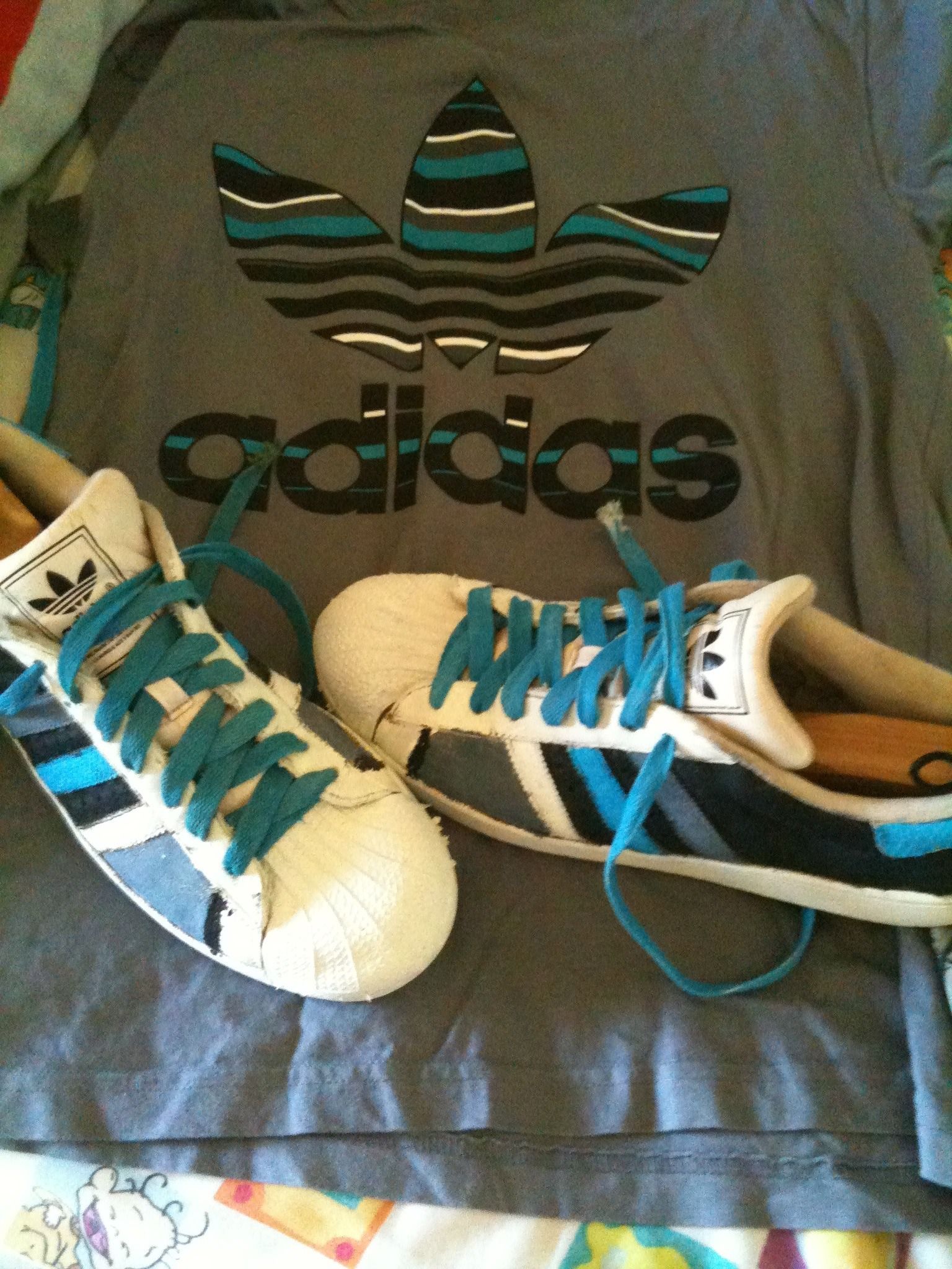 Shoe Designing: Adidas Matching : 4 Steps - Instructables