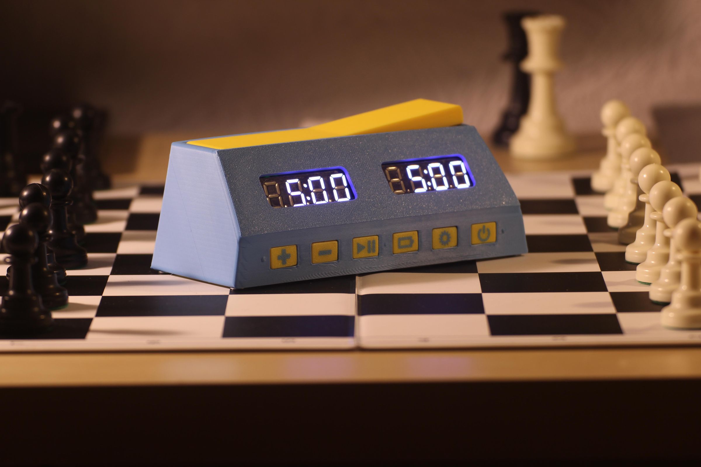 Chess Clock - Open Source 3D Printed and Powered by ESP32 : 21 Steps ...