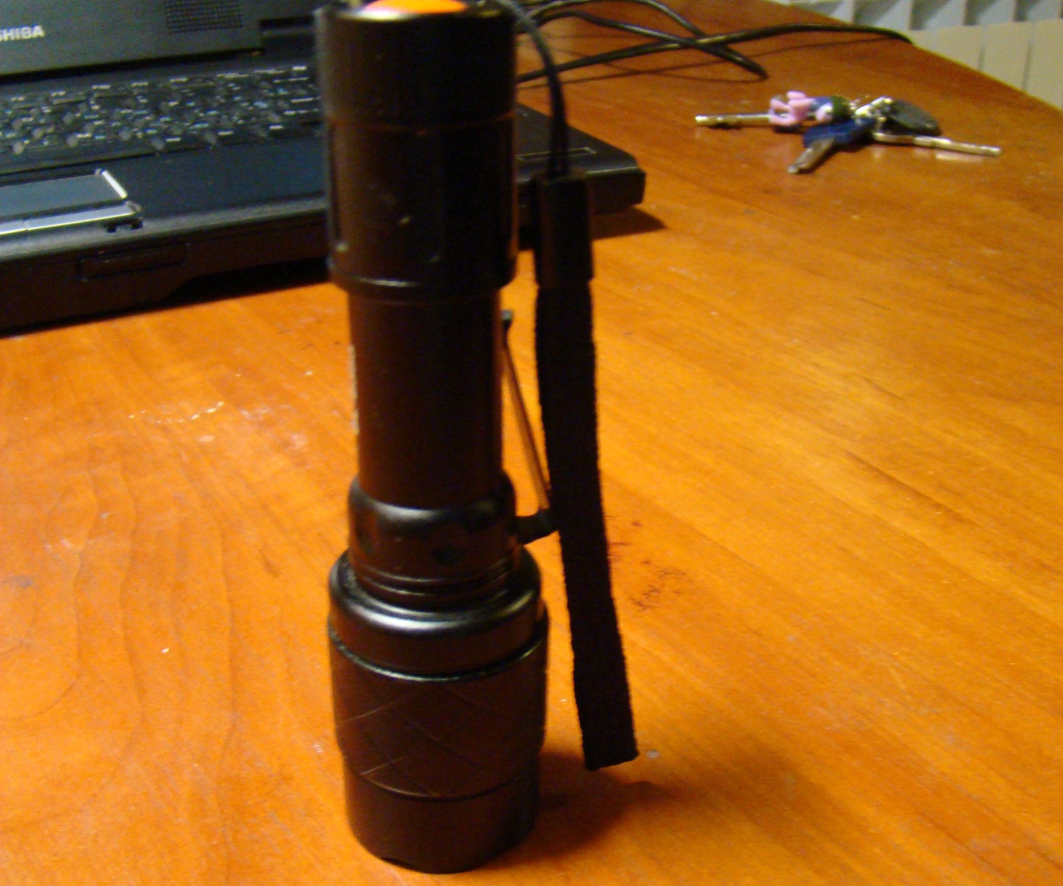 Make a Torch From a Flashlight : 4 Steps - Instructables