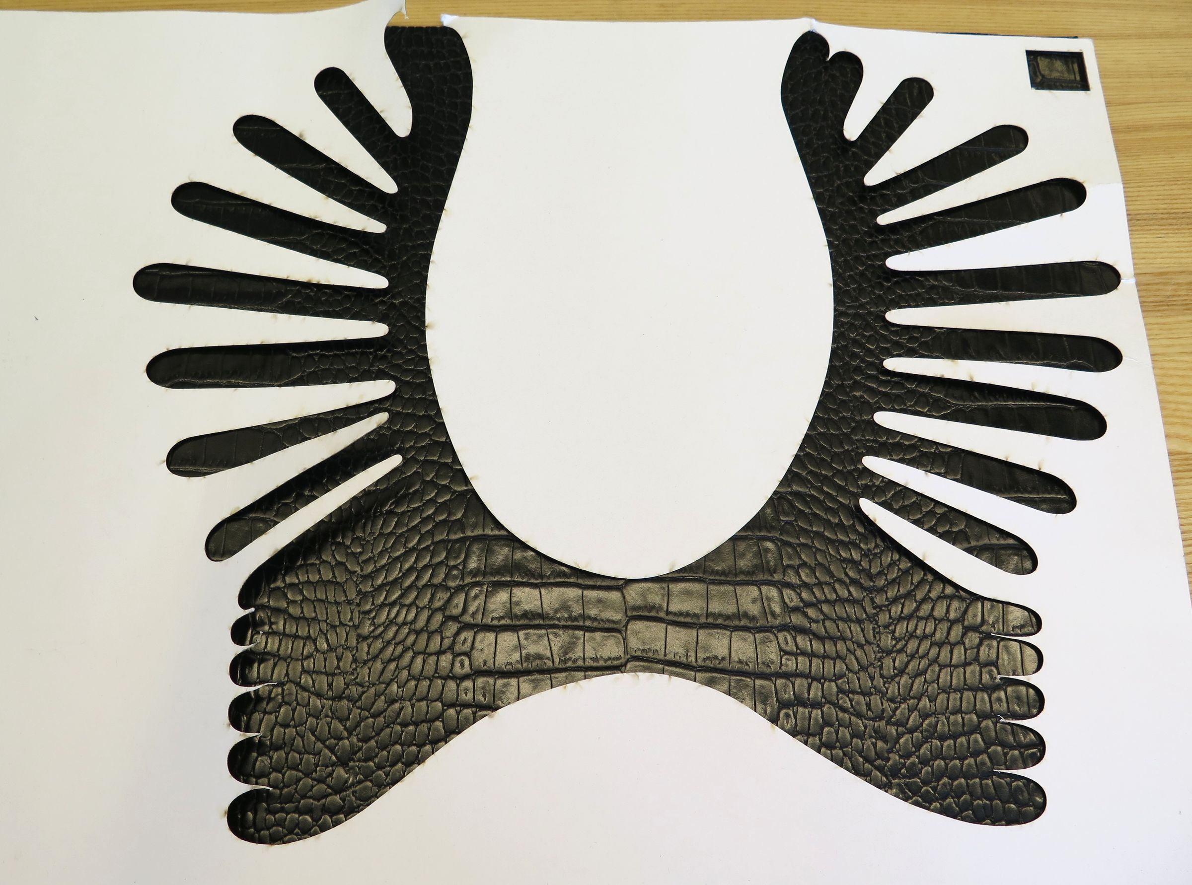 Leather Cyber Goth Shoulder Armor : 9 Steps (with Pictures) - Instructables