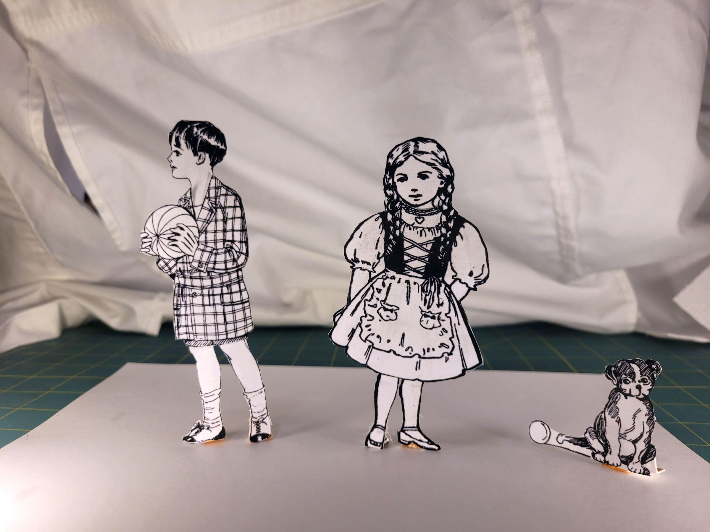 Paper Dolls Dancing – Historical Paper Dolls Dancing With Magnets ...