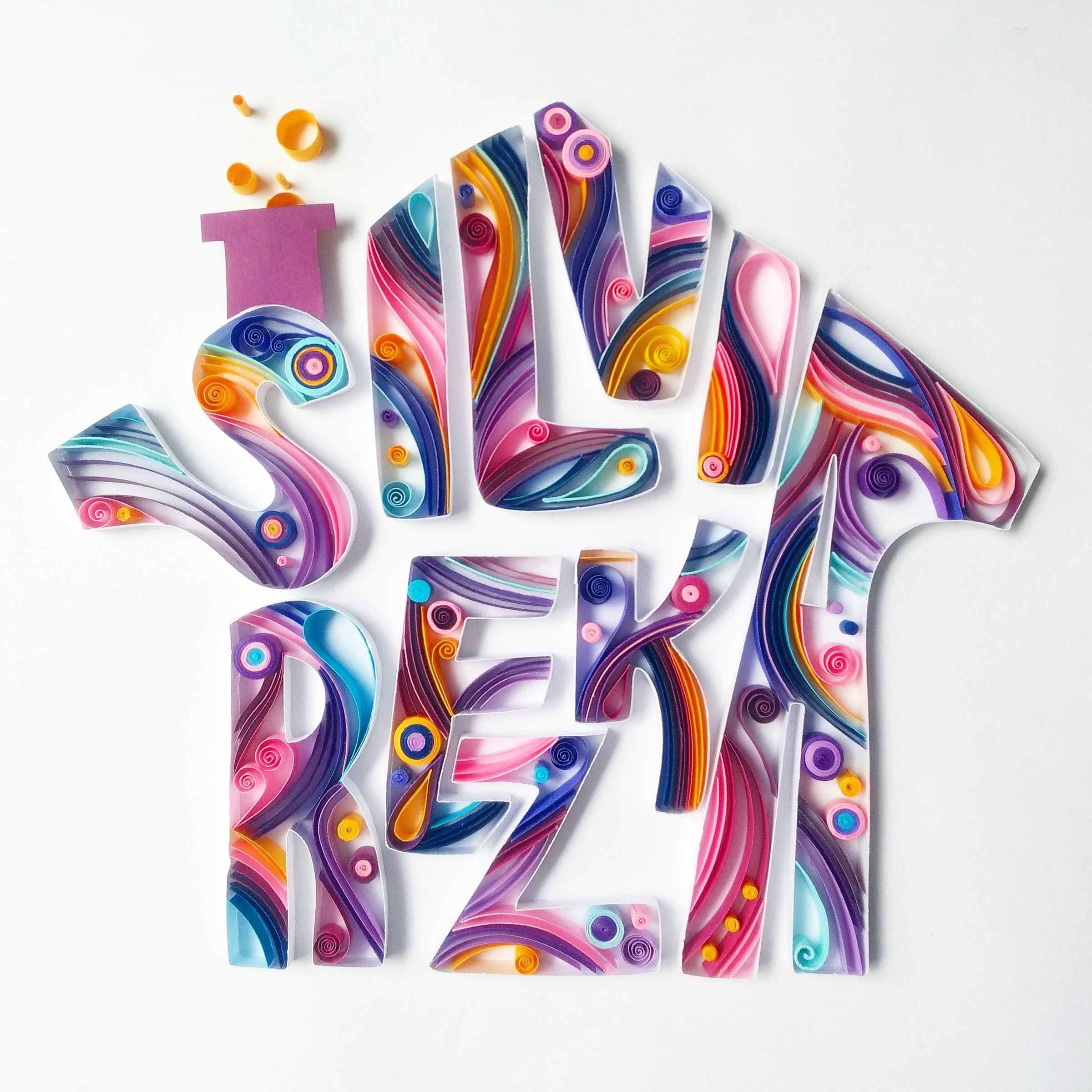 Paper Quilling Typography : 6 Steps (with Pictures) - Instructables