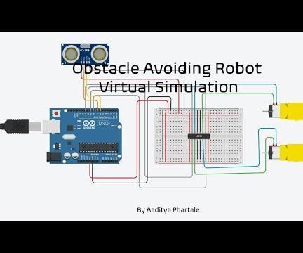 Obstacle Avoiding Robot (Virtual Simulation) : 3 Steps - Instructables