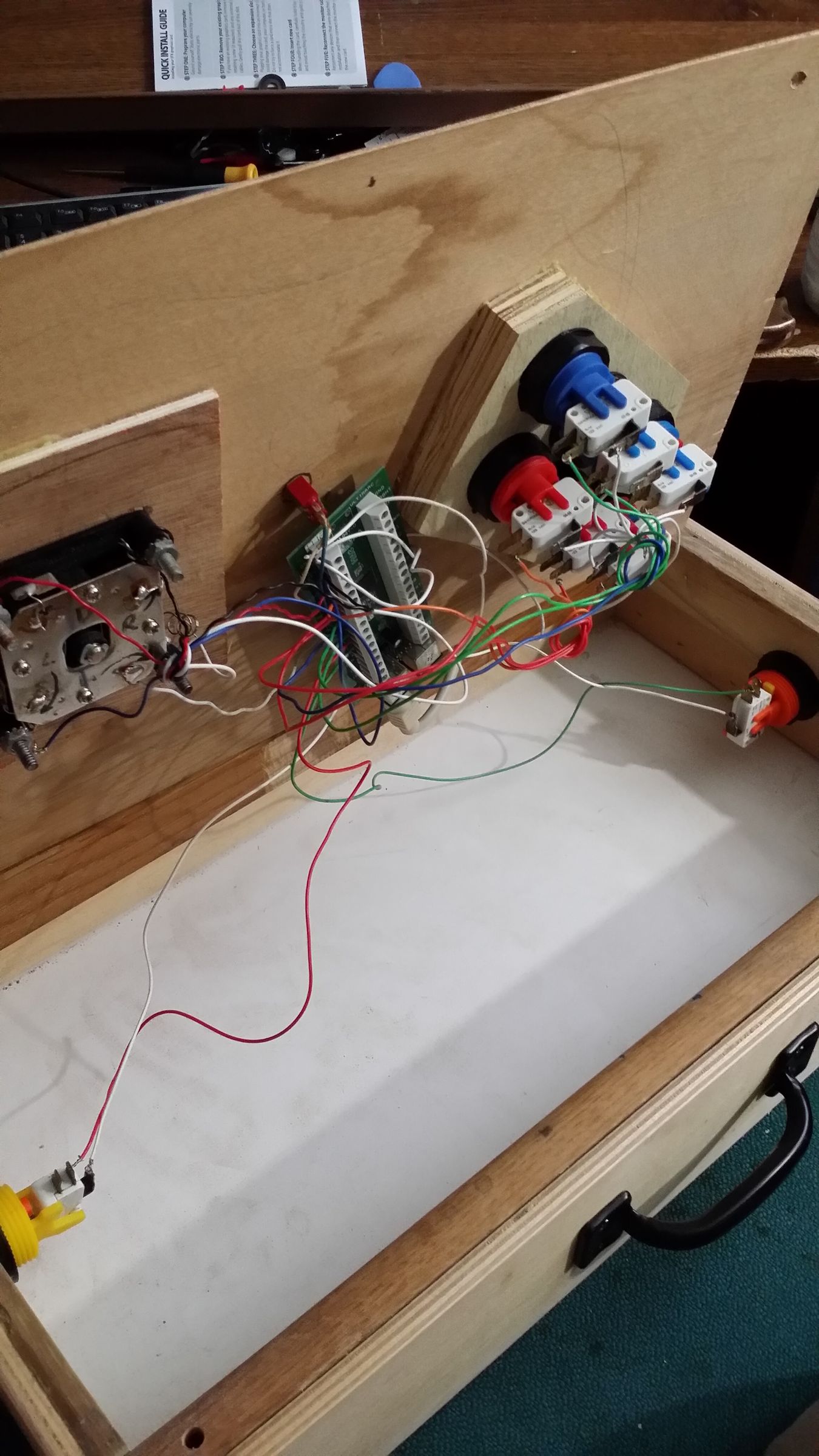 Arcade Stick Box From an Old Drawer : 4 Steps - Instructables