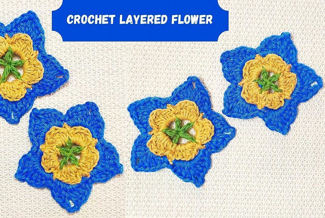 Easy Crochet Layered Flower : 5 Steps (with Pictures) - Instructables