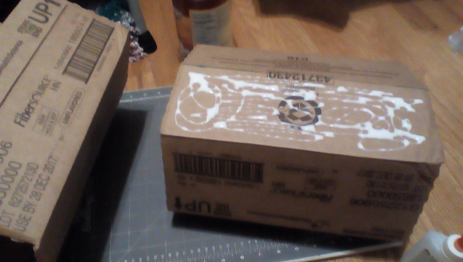 10 Minute Cardboard Box Hex Cubbies : 6 Steps - Instructables