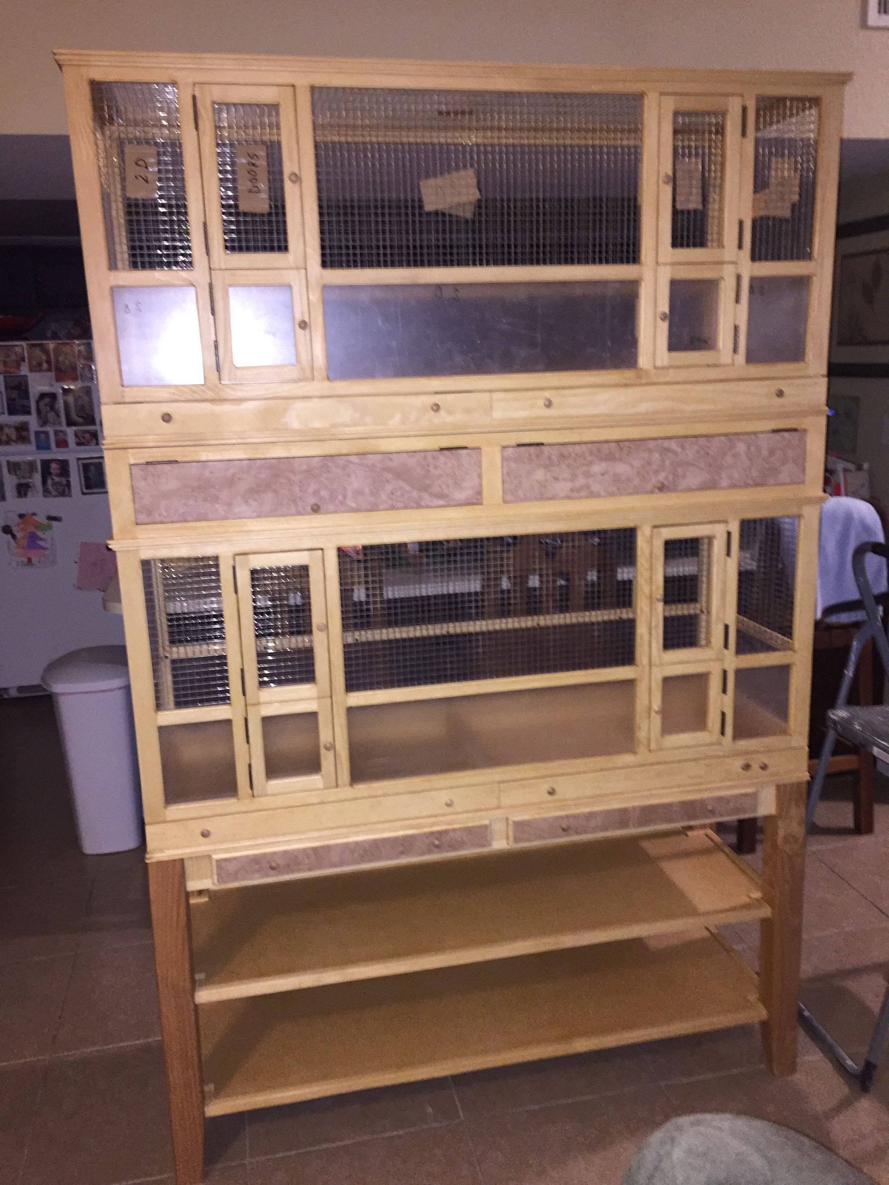 Nancy's Double Stack Cage : 5 Steps - Instructables
