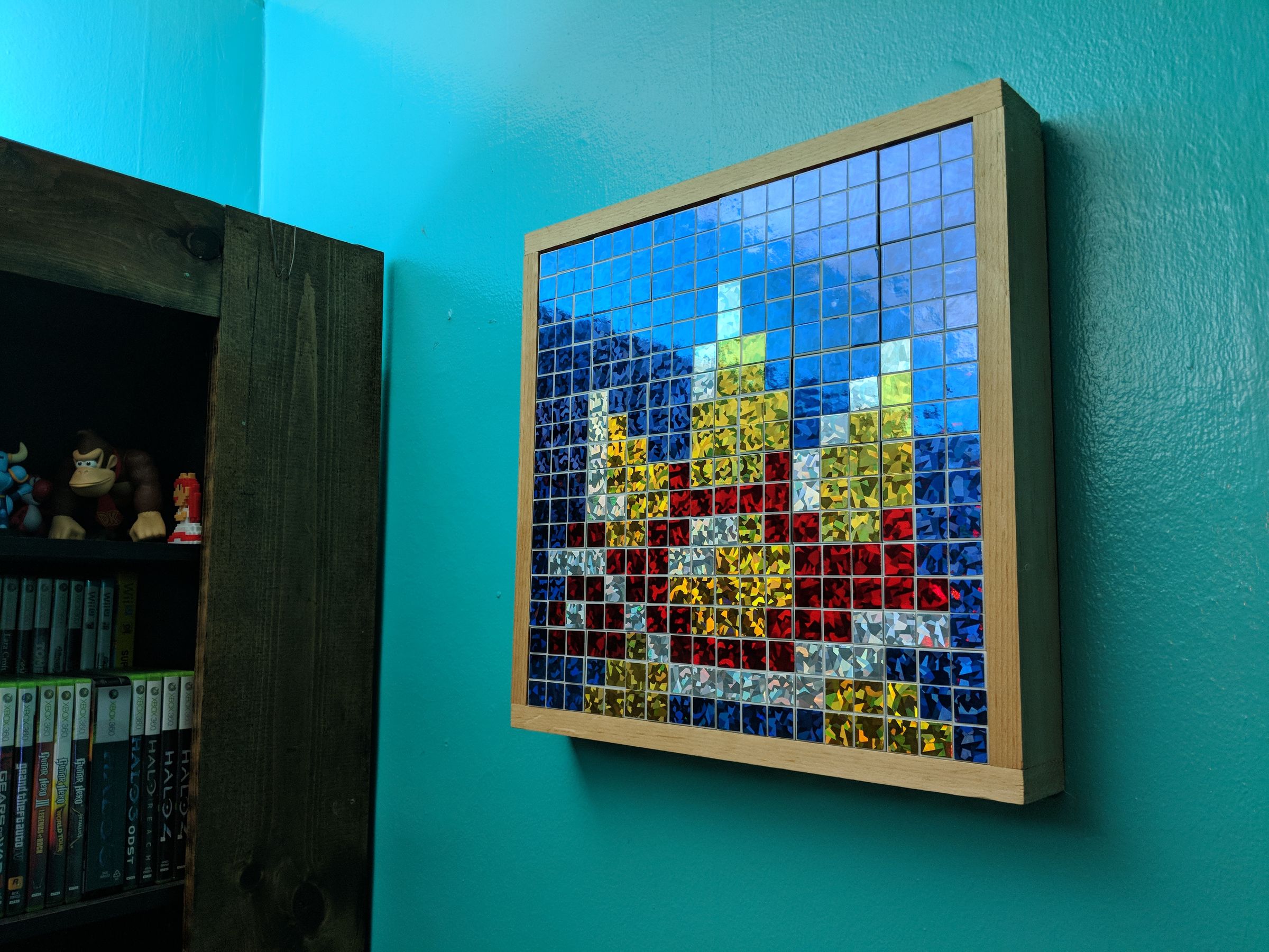 Rubik's Cube Pixel Art Wall Box : 6 Steps (with Pictures) - Instructables