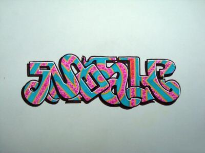 Ashley In Graffiti Letters