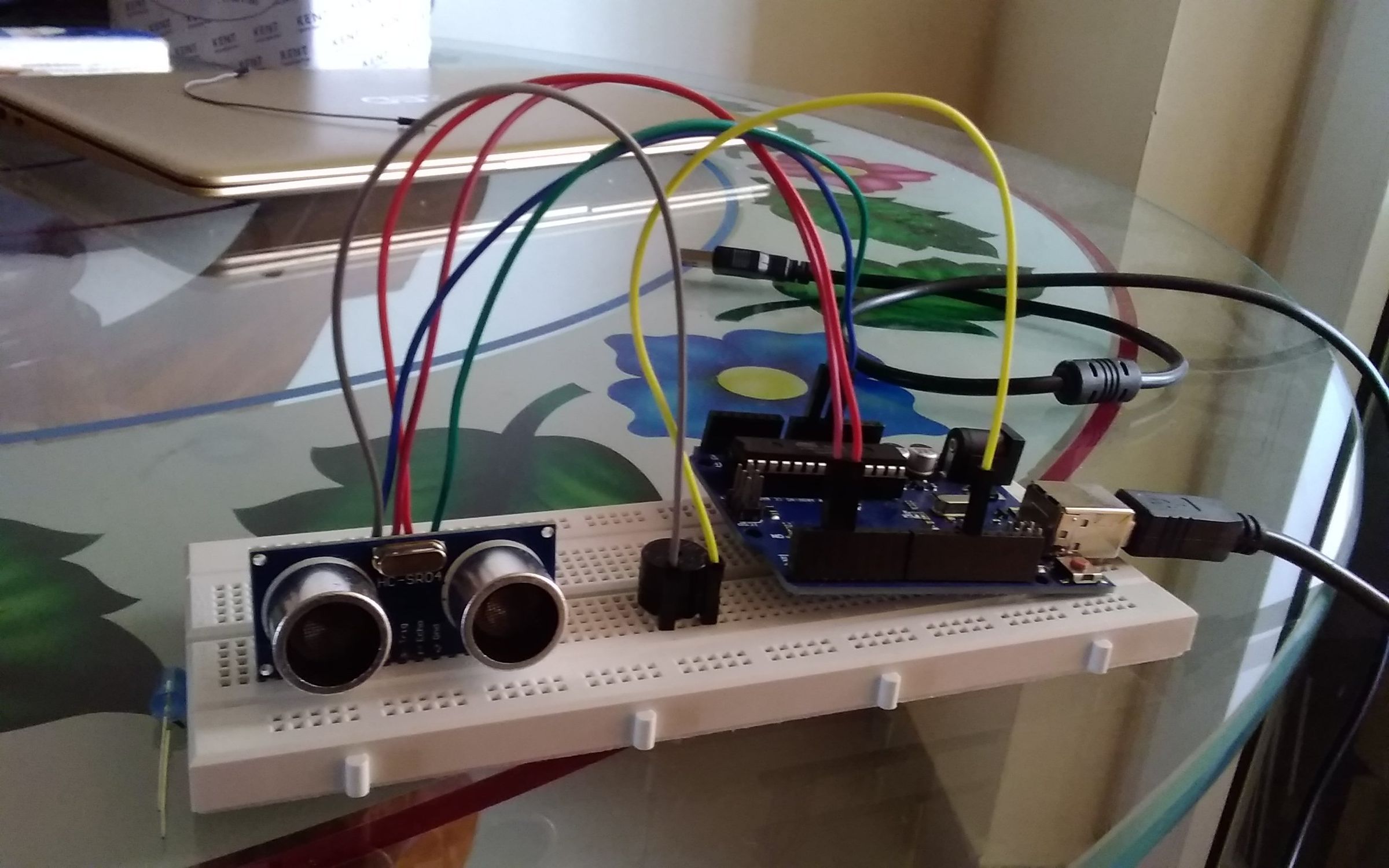 Arduino Ultrasonic Sensor Door Alarm : 3 Steps - Instructables