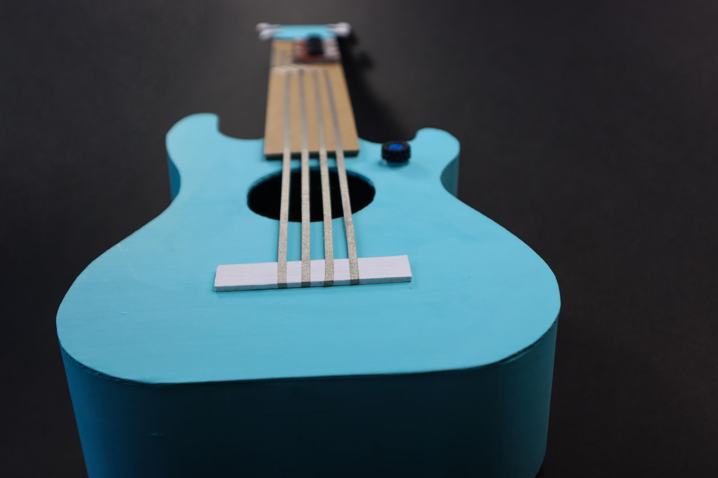 The "Instant Star Guitar": a Cardboard 4-Chord Electric Guitar : 24 ...