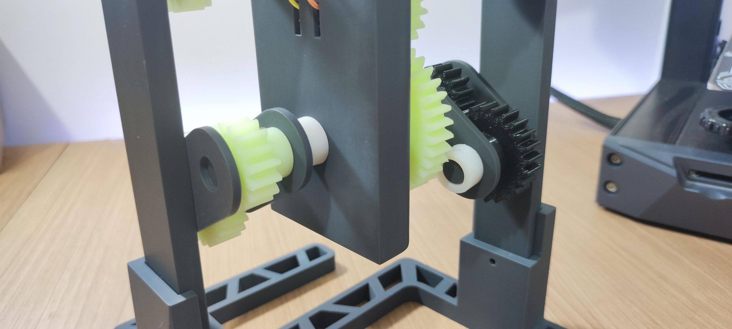 Bipedal Robot With Gear Mechanisms: Industrial 3D Printing : 14 Steps ...