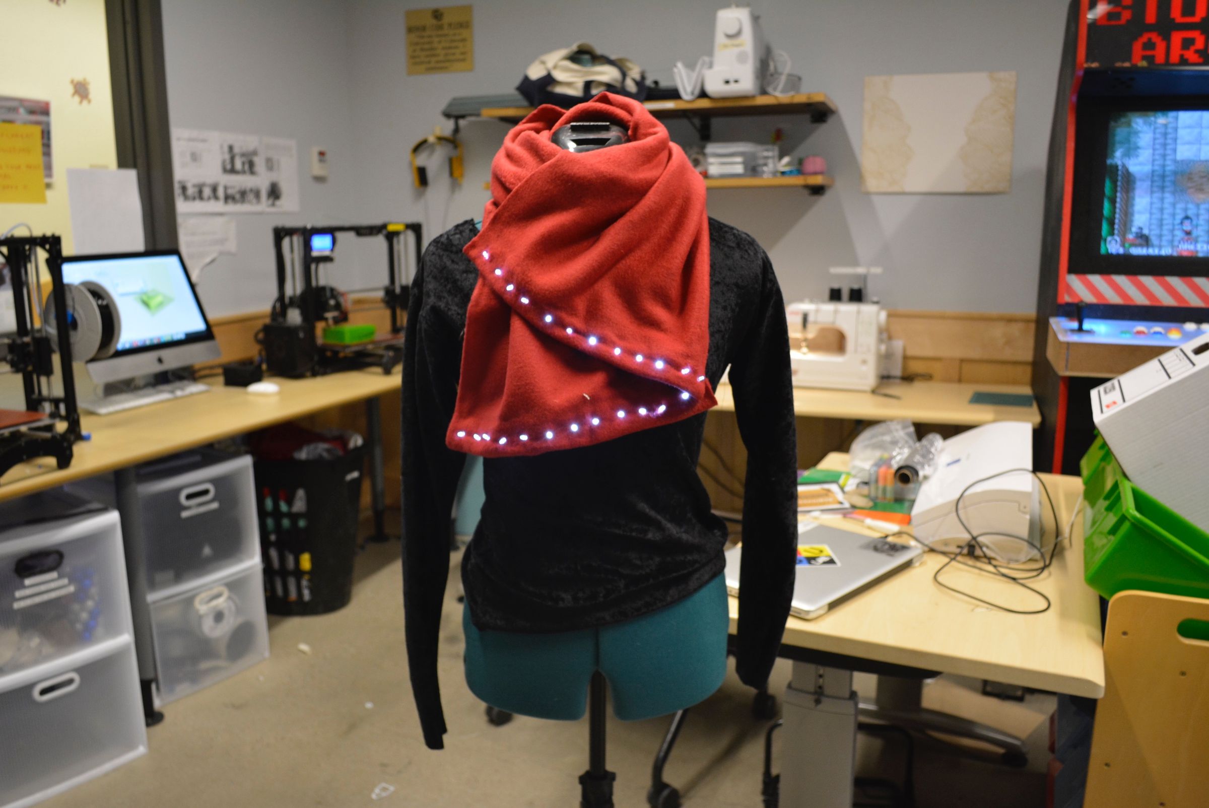 Light Up Scarf : 6 Steps (with Pictures) - Instructables