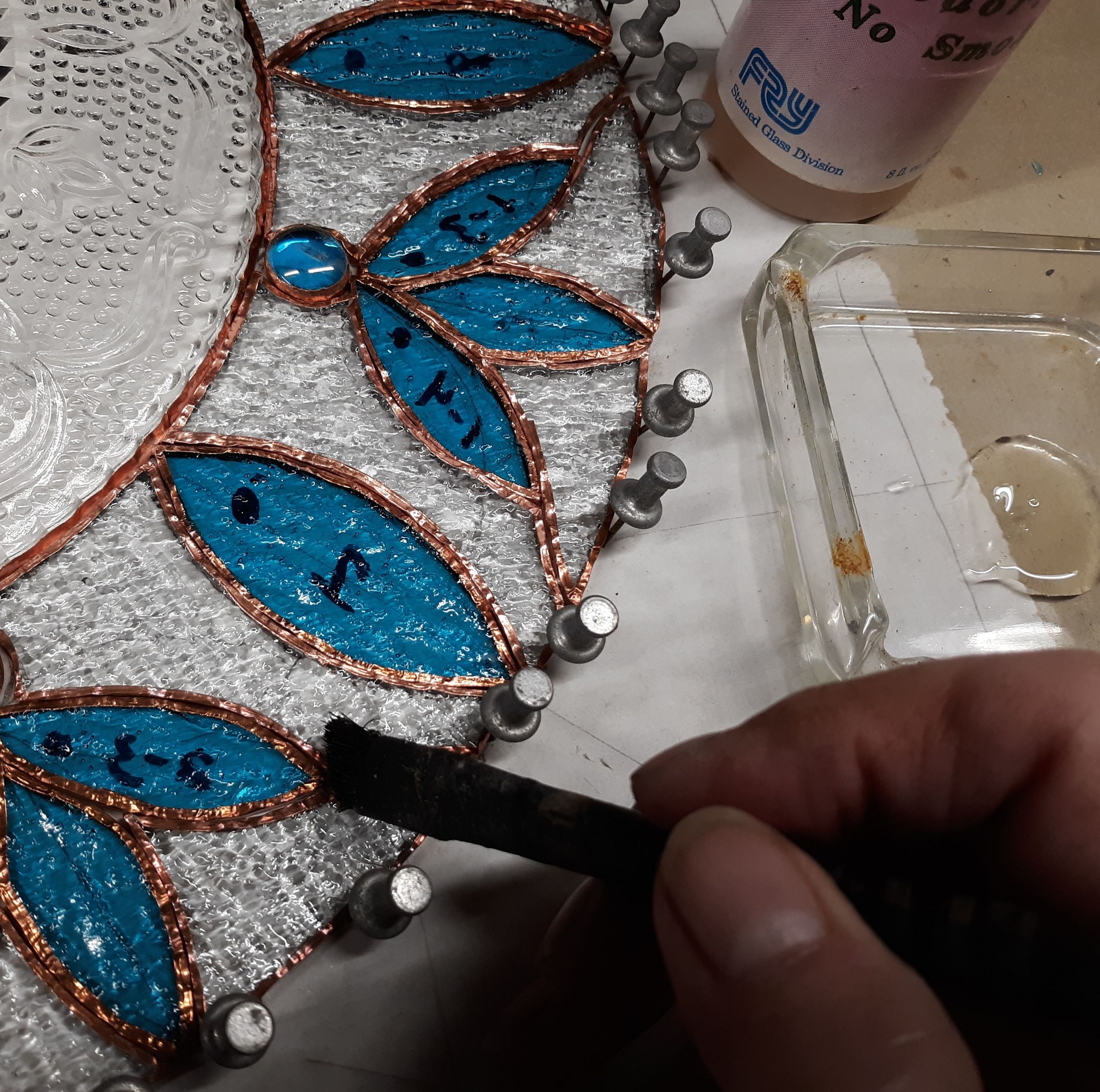 Crystal Plate and Stained Glass Hanging : 10 Steps (with Pictures ...