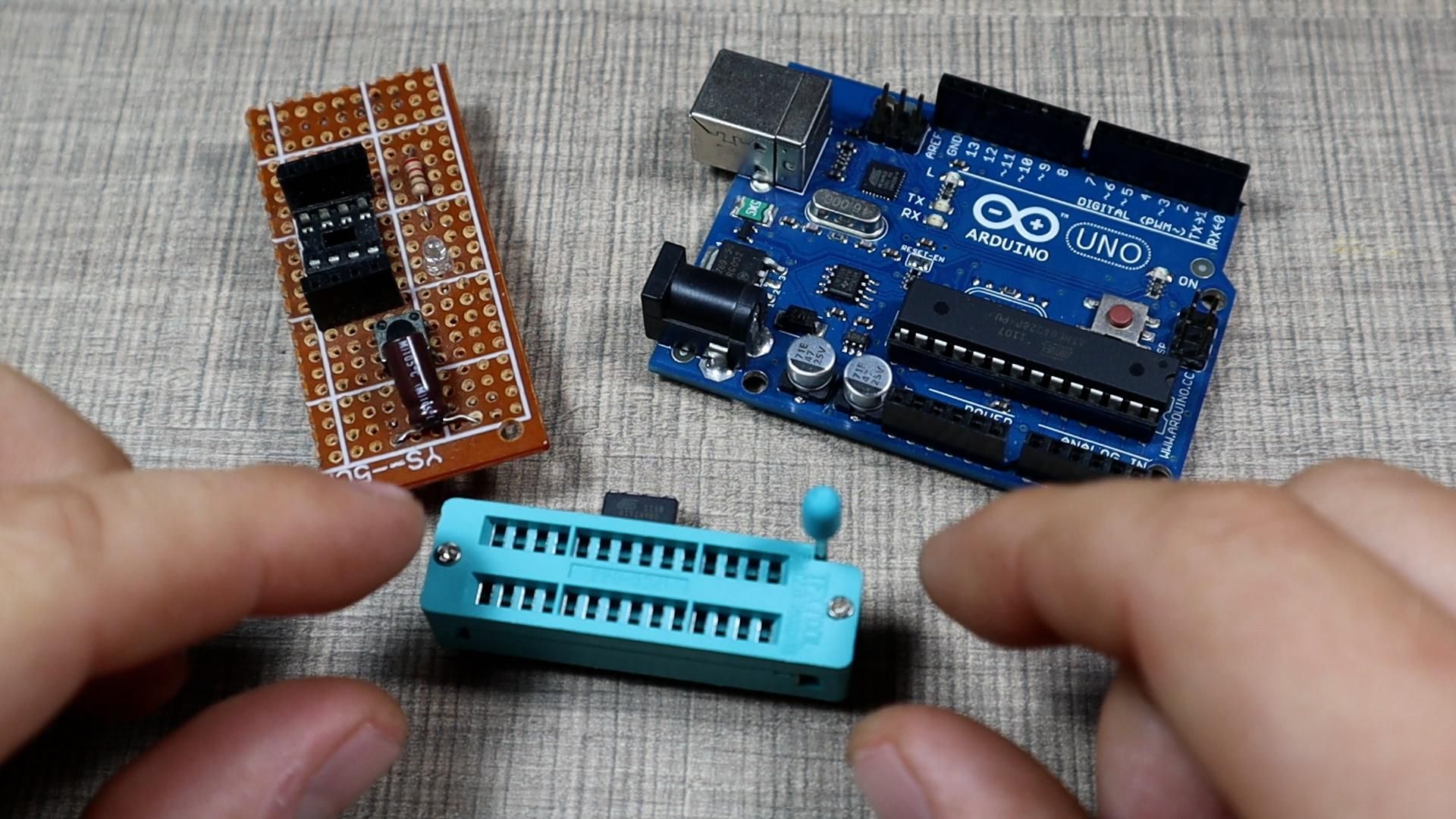 ATtiny Programmer Shield for 3 ICs at a Time : 7 Steps (with Pictures ...