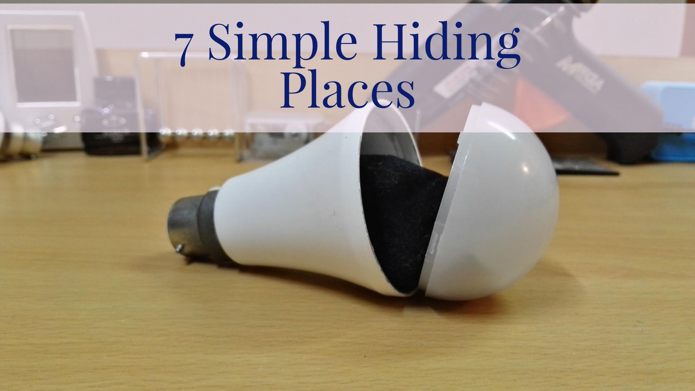 7 Hiding Places in Your House : 7 Steps (with Pictures) - Instructables