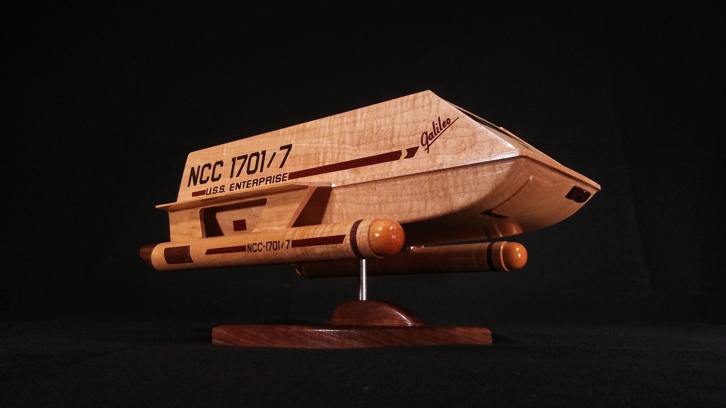 Wooden Shuttlecraft Galileo Model : 10 Steps (with Pictures ...